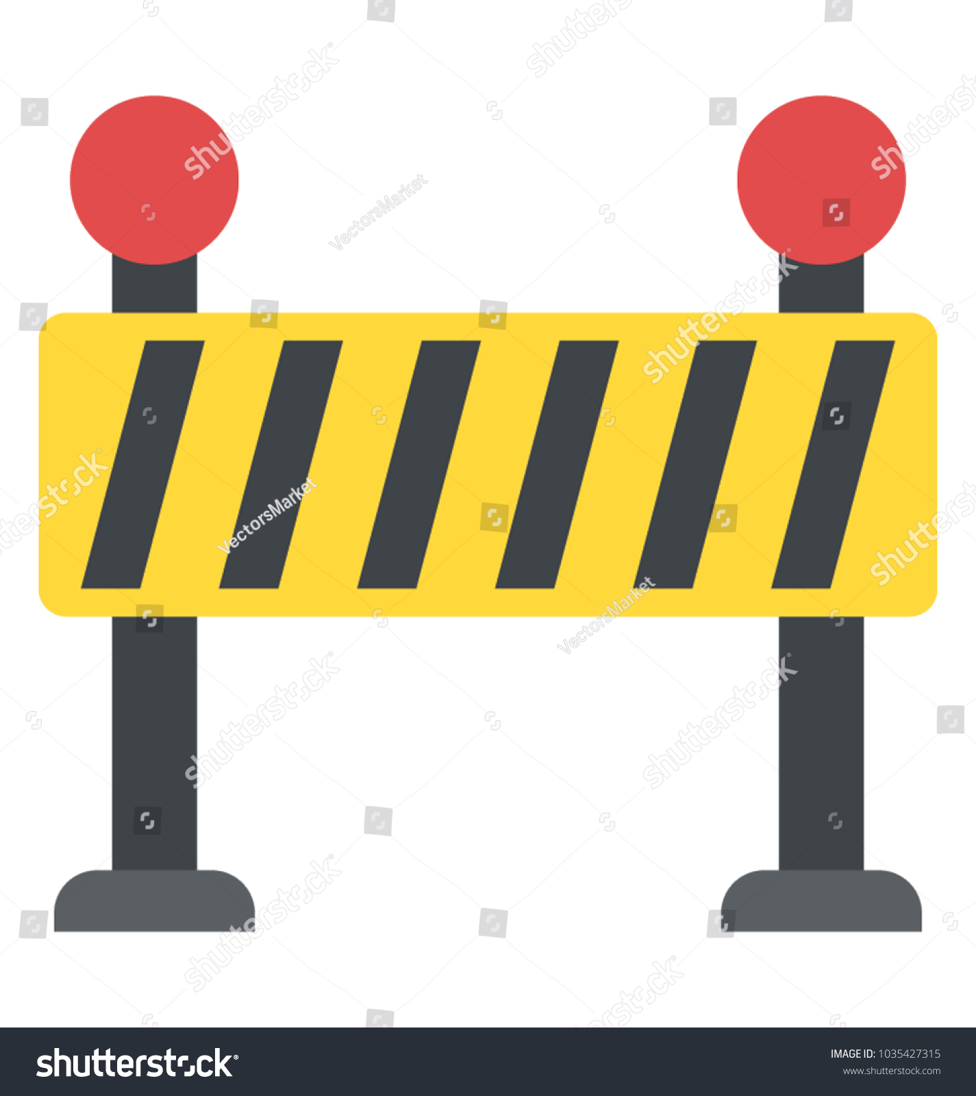 Road Under Construction Sign Stock Vector (Royalty Free) 1035427315 ...