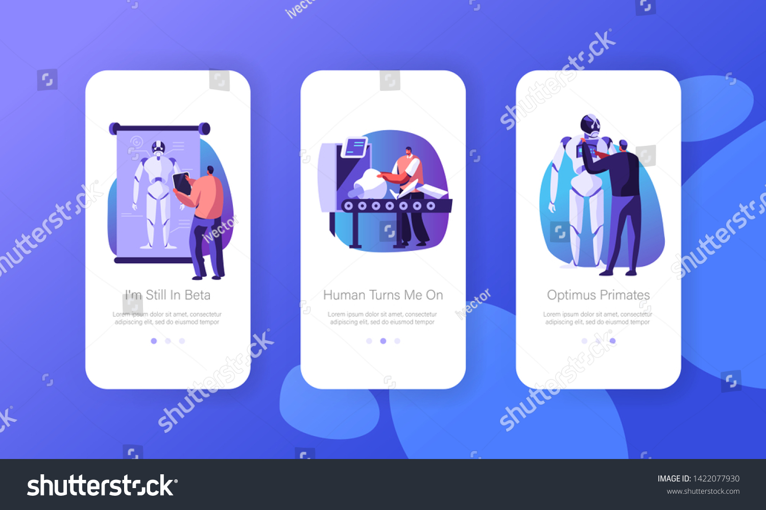 Robotics Hardware Software Science Engineering Mobile Stock Vector ... Robotics Hardware Software Science Engineering Mobile Stock Vector ...