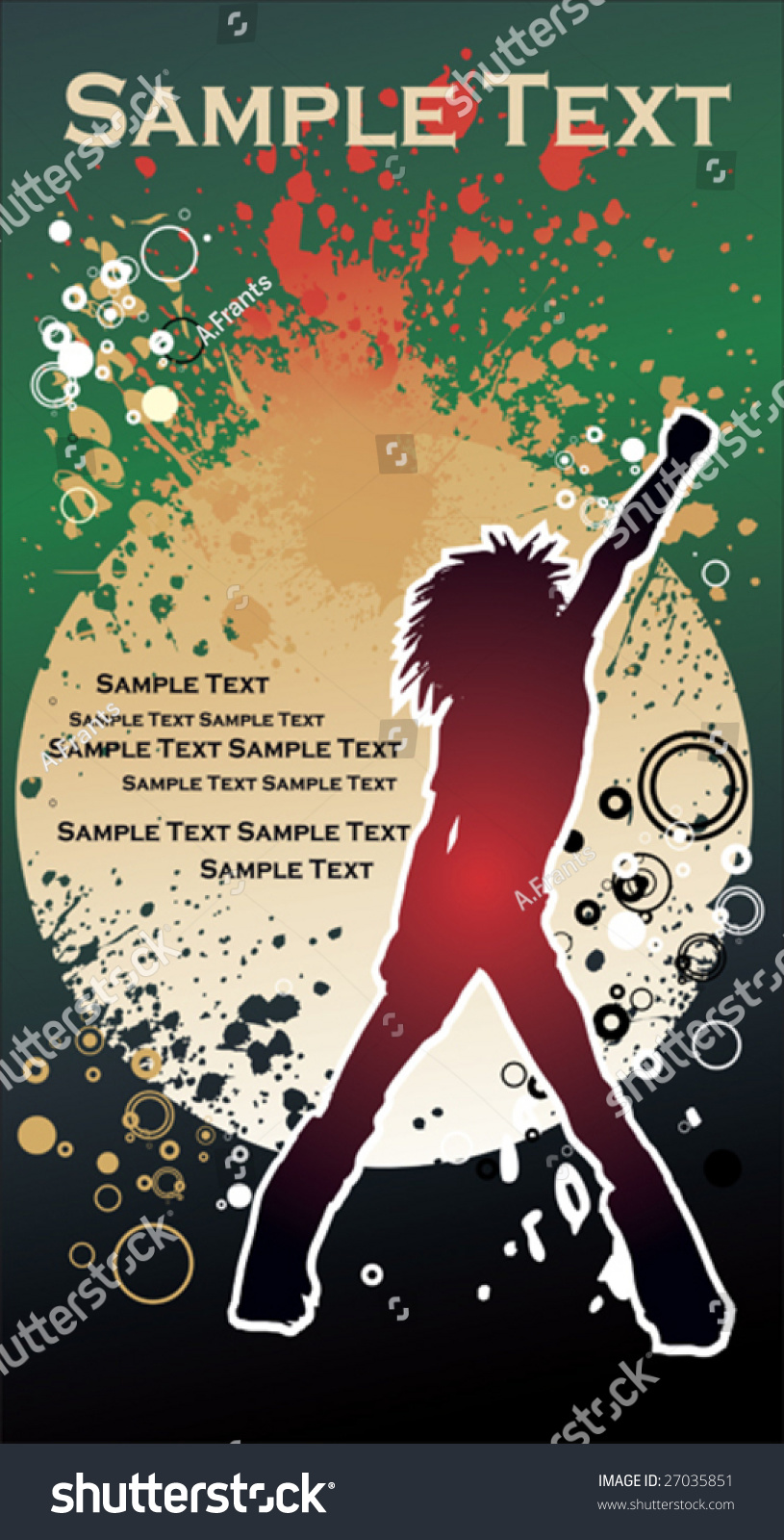 Rock Party Banner Stock Vector (Royalty Free) 27035851 | Shutterstock