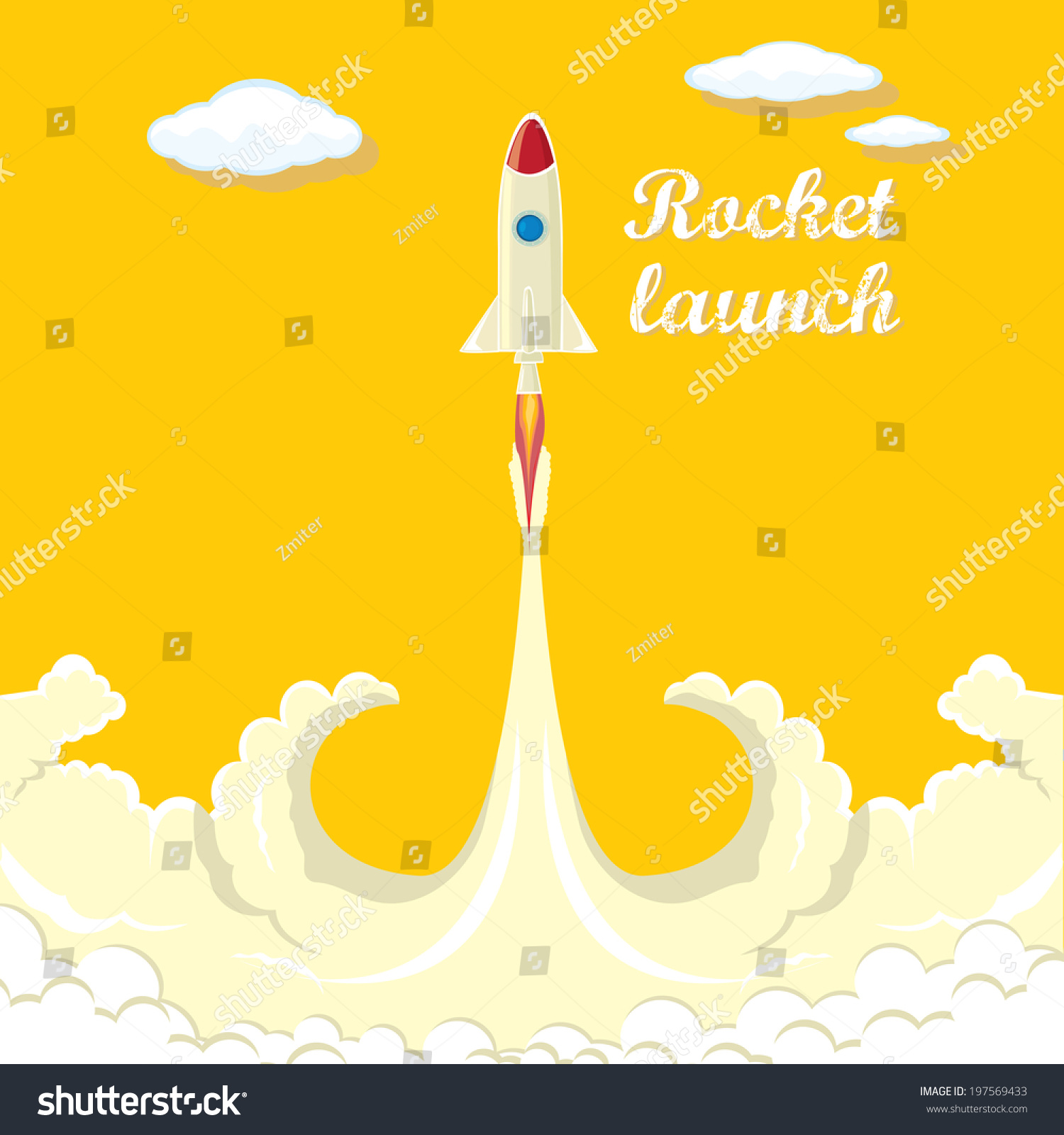 Rocket Launcher Vector Illustration Stock Vector (Royalty Free ...