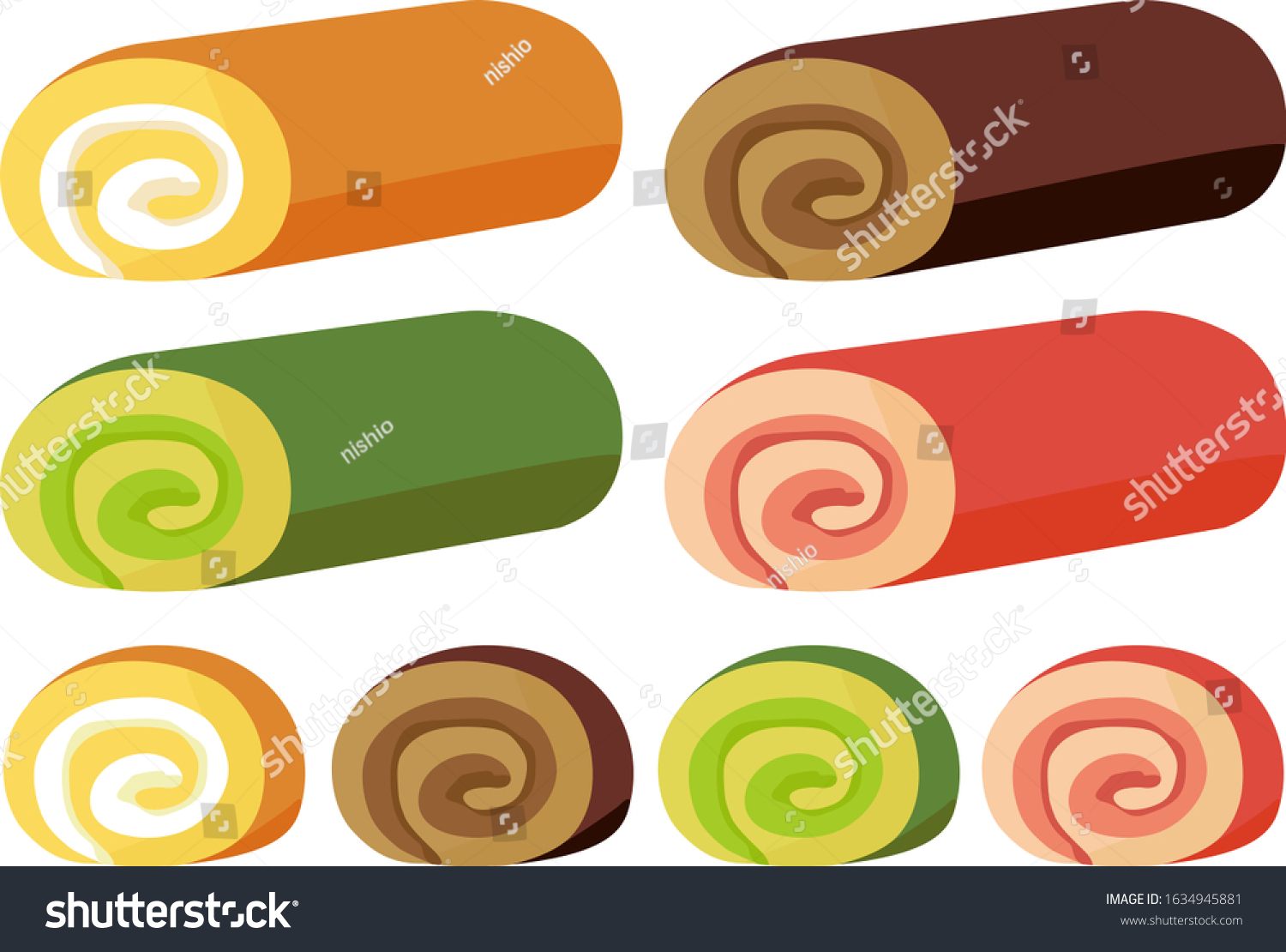 26,600 Roll cake Stock Vectors, Images & Vector Art | Shutterstock