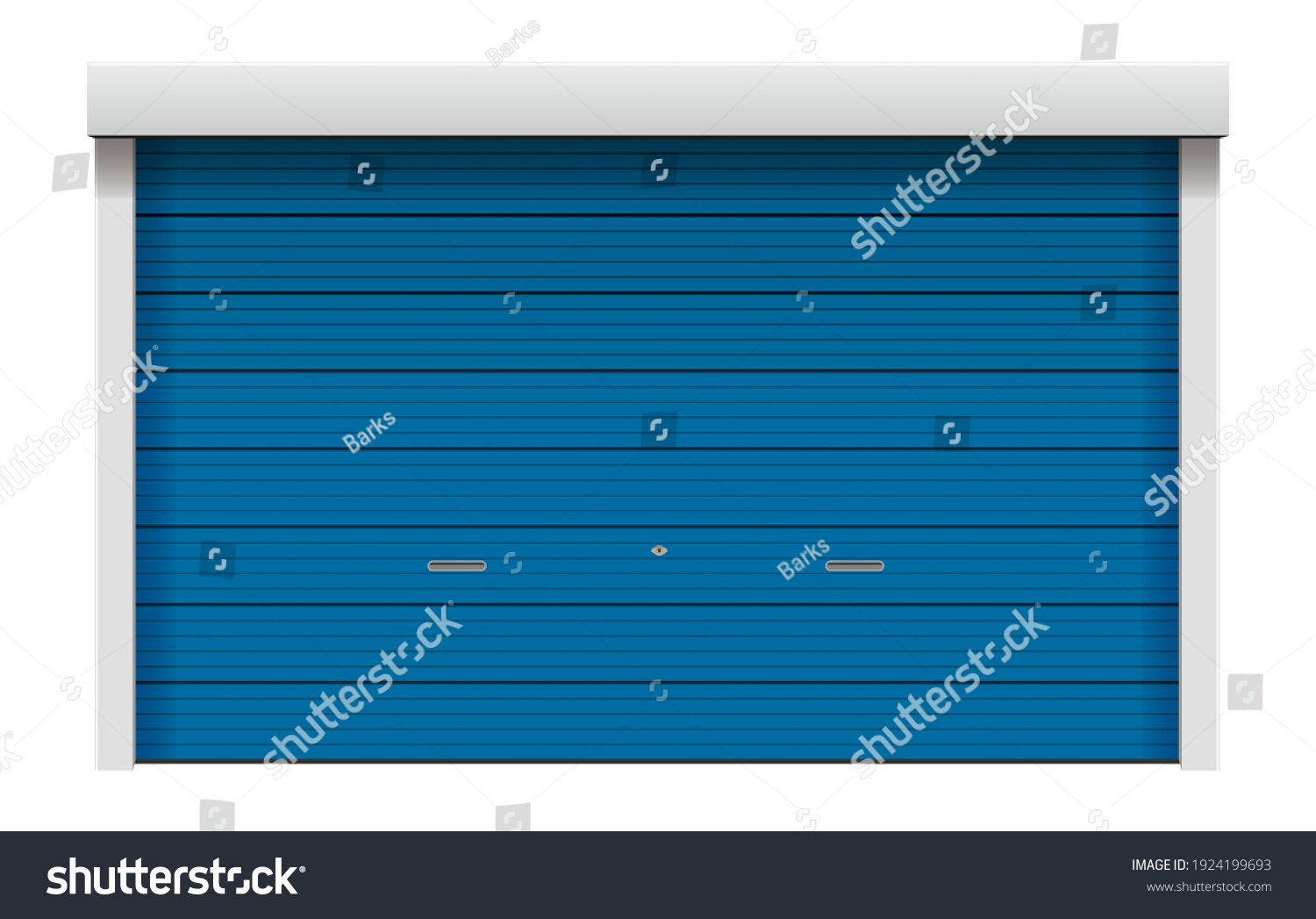 Ilustración vectorial de la puerta del: vector de stock (libre de ...
