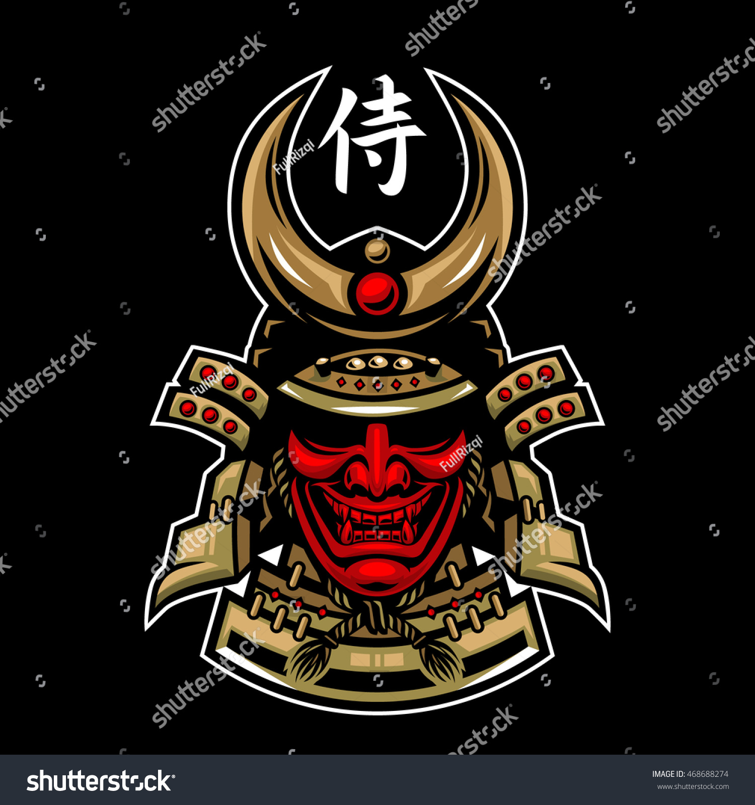 Ronin Samurai Stock Vector (Royalty Free) 468688274 | Shutterstock
