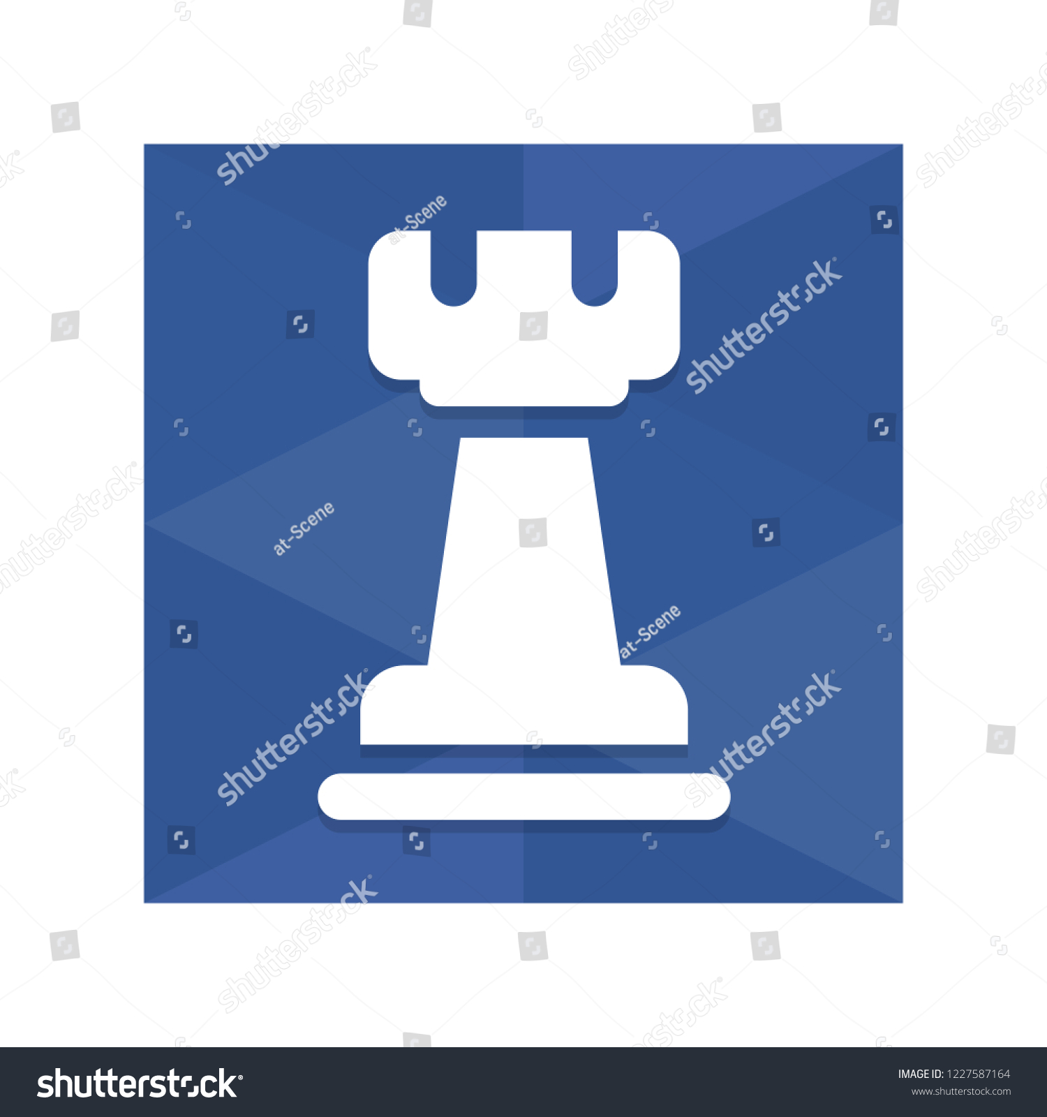 Rook App Icon Stock Vector (Royalty Free) 1227587164