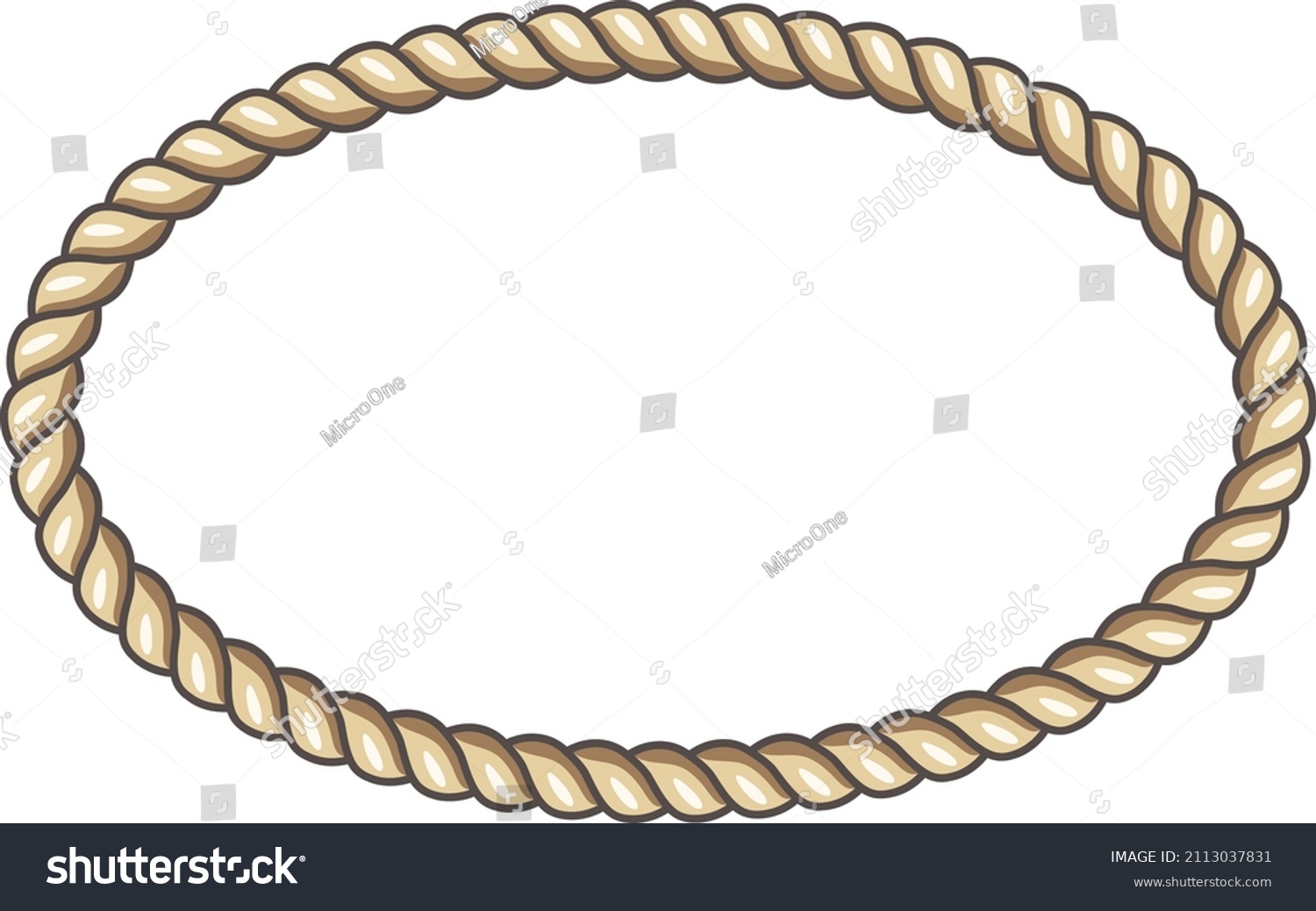 764 Oval rope border Images, Stock Photos & Vectors | Shutterstock