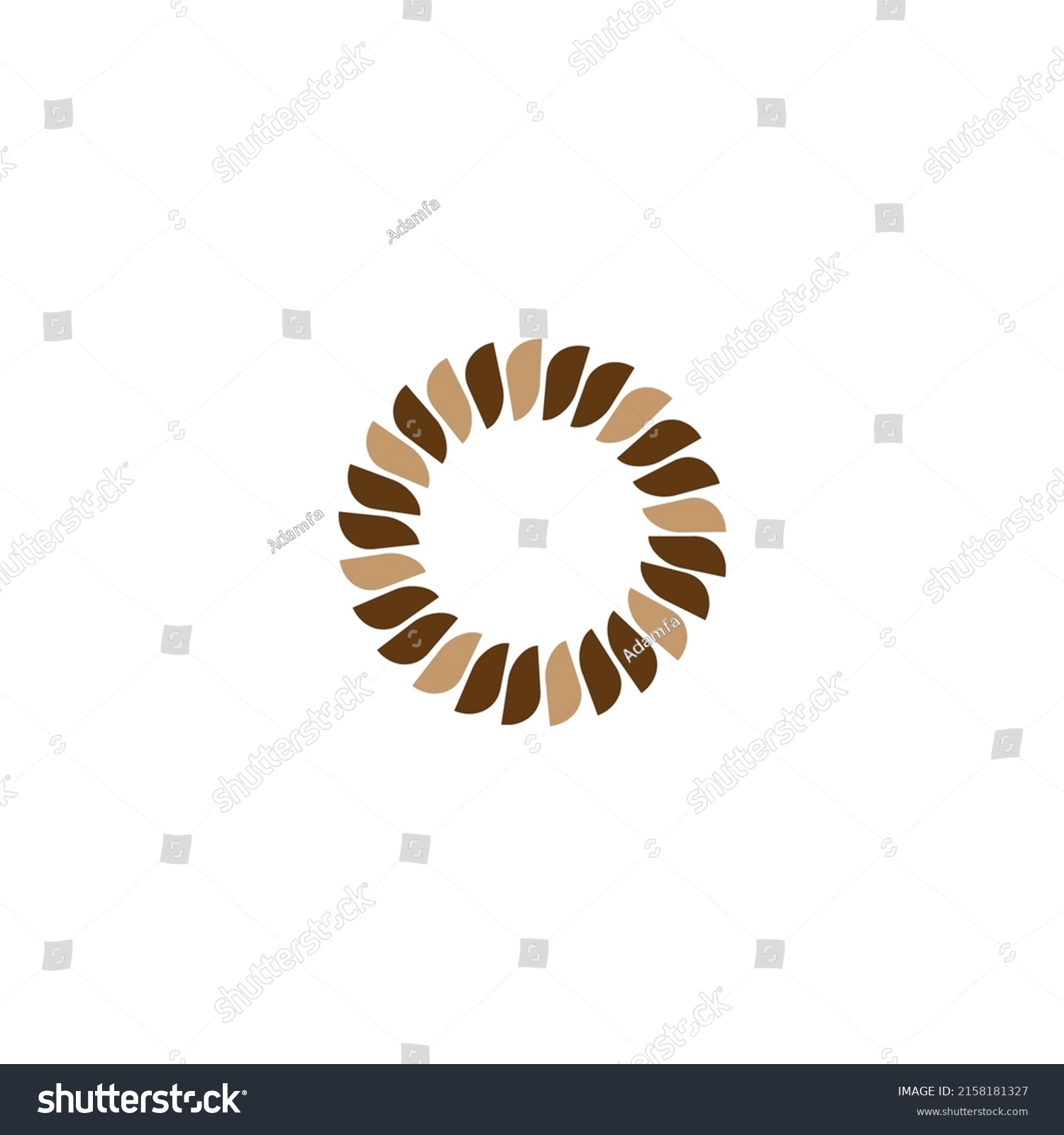 Rope Icon Logo Free Vector Design Stock Vector (Royalty Free ...