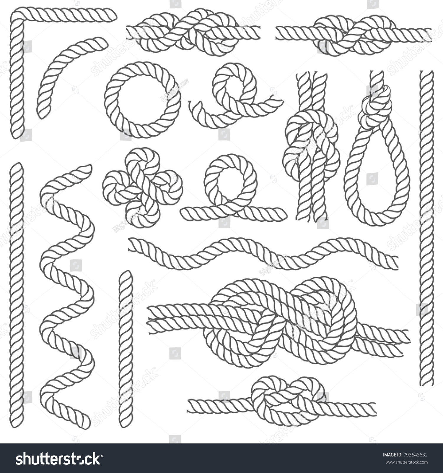 31,684 imágenes de "outline rope" - Imágenes, fotos y vectores de stock ...