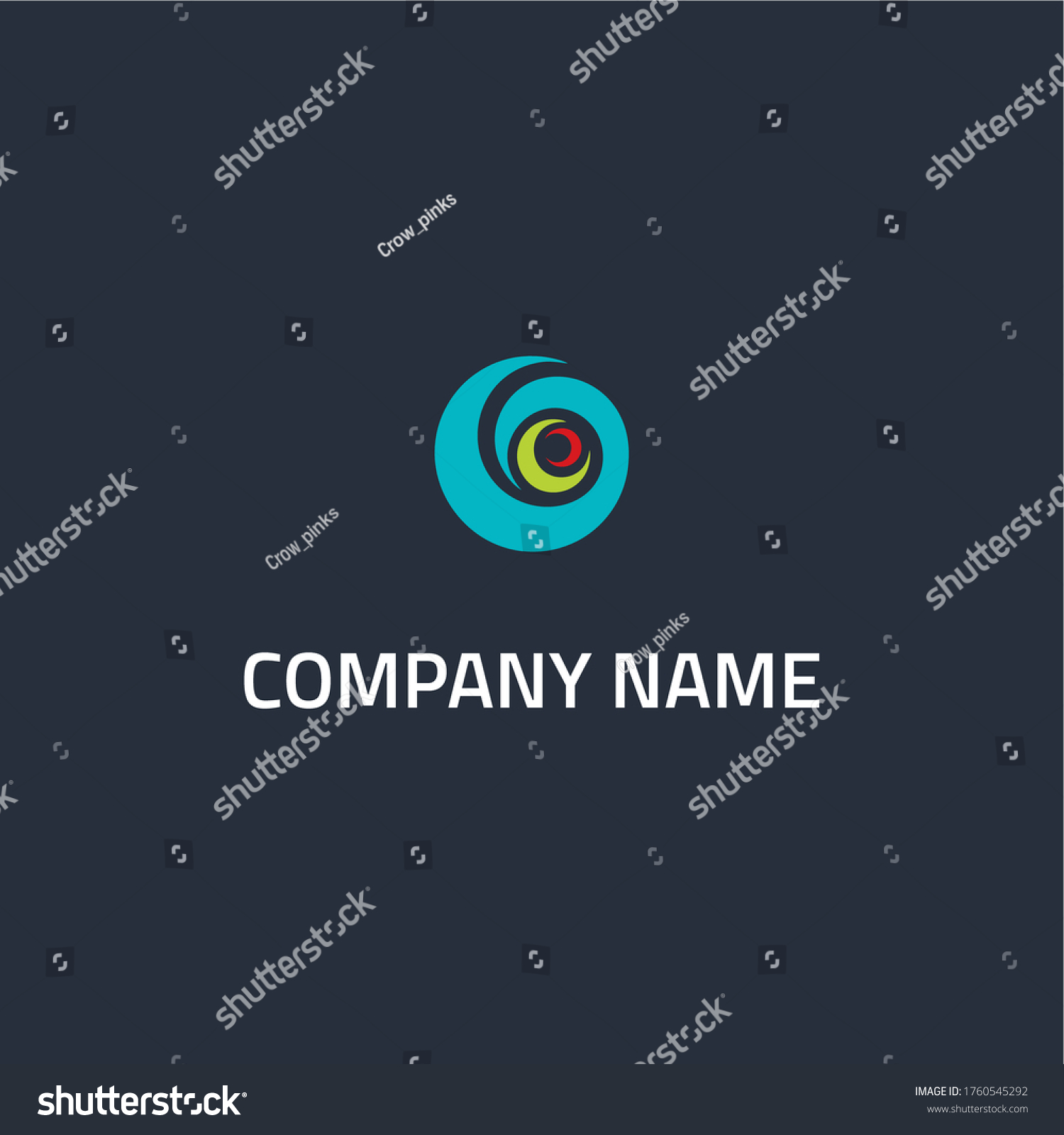 Rose Blue Design Logo Vector Icon Stock Vector (Royalty Free ...