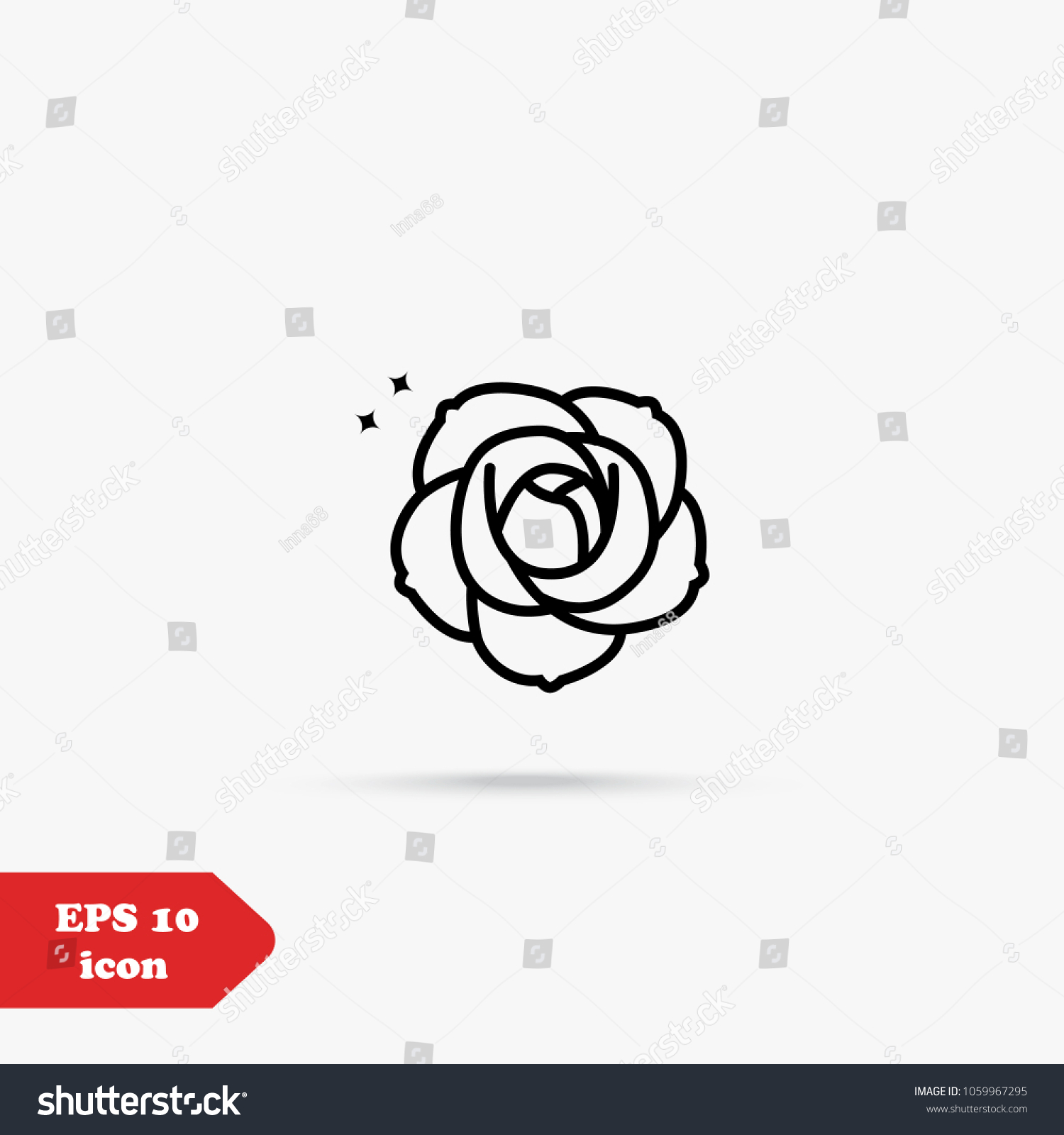 82,561 Pink rose icon Images, Stock Photos & Vectors | Shutterstock