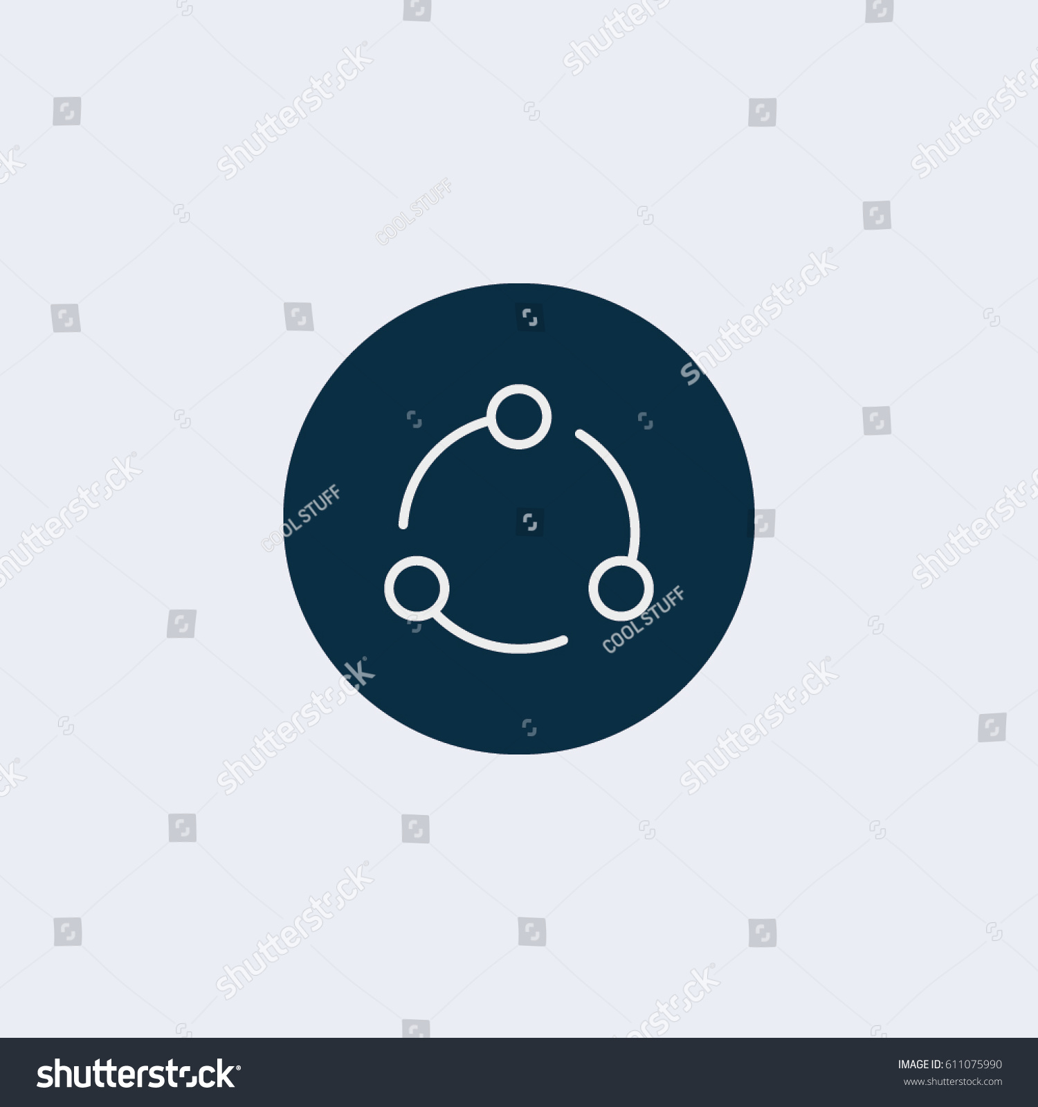 Rotate Cw Icon Stock Vector (Royalty Free) 611075990 | Shutterstock