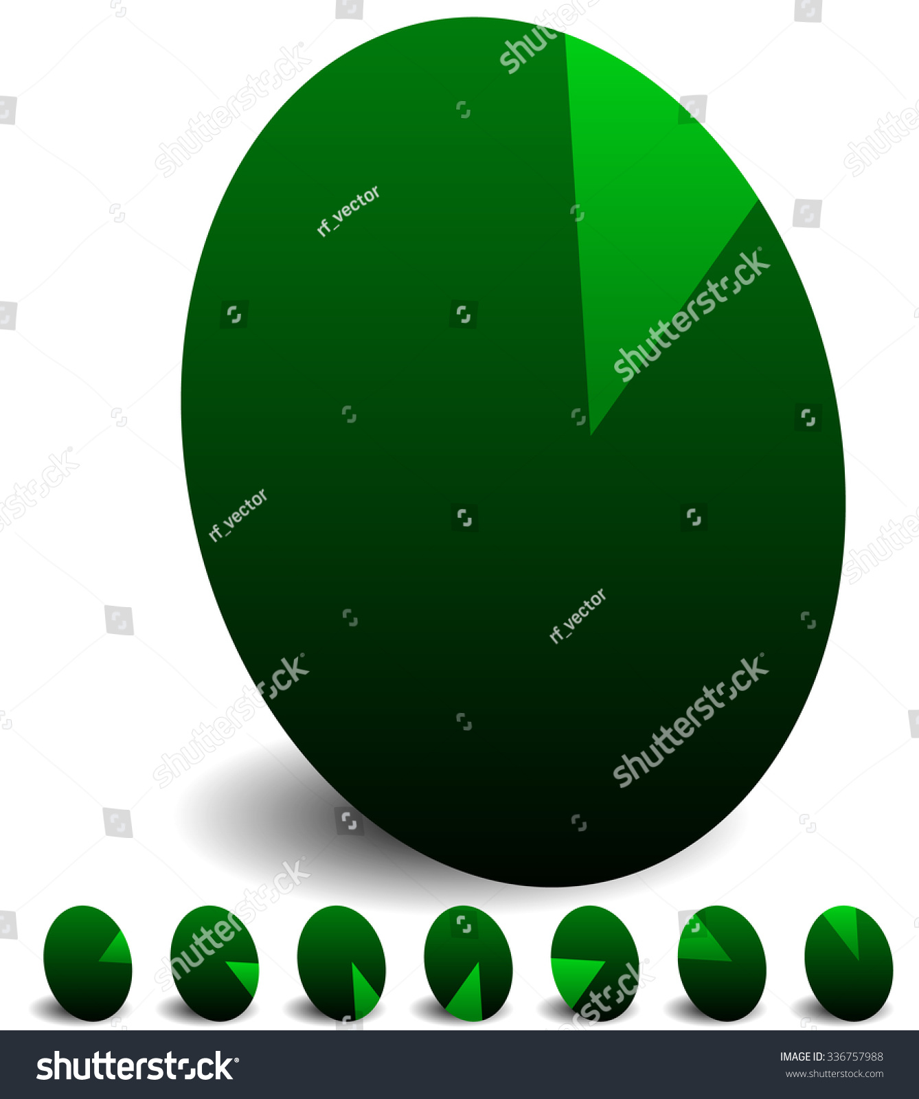 Rotating Empty Radar Screen Sonar Display Stock Vector (Royalty Free ...