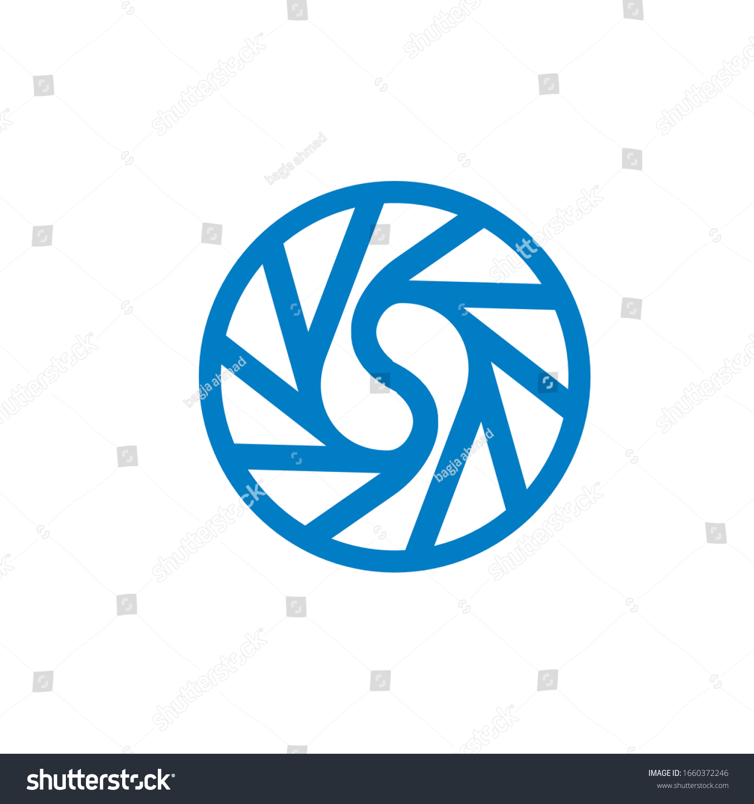 Rotation Logo Vector Modern Template Stock Vector (Royalty Free ...