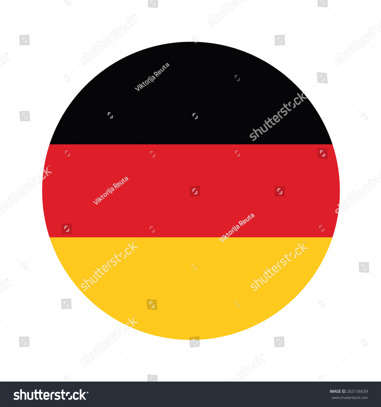 Round German Flag Vector Icon Isolated Stock Vector (Royalty Free ... Round German Flag Vector Icon Isolated Stock Vector (Royalty Free ...
