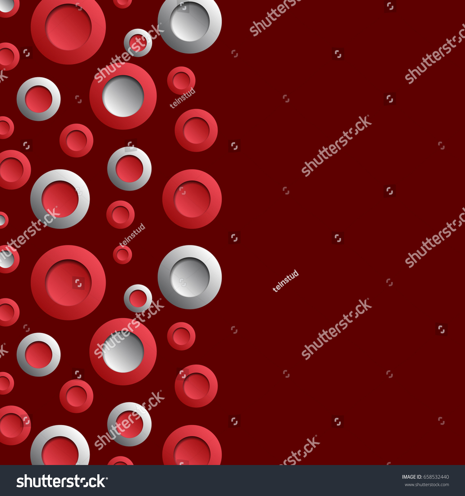 Rounded Background Design Business Template Stock Vector (Royalty Free ...
