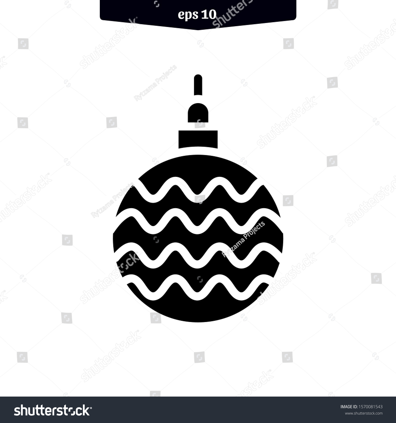 Rounded Glass Ball Icon Vector Stock Vector (Royalty Free) 1570081543 ...