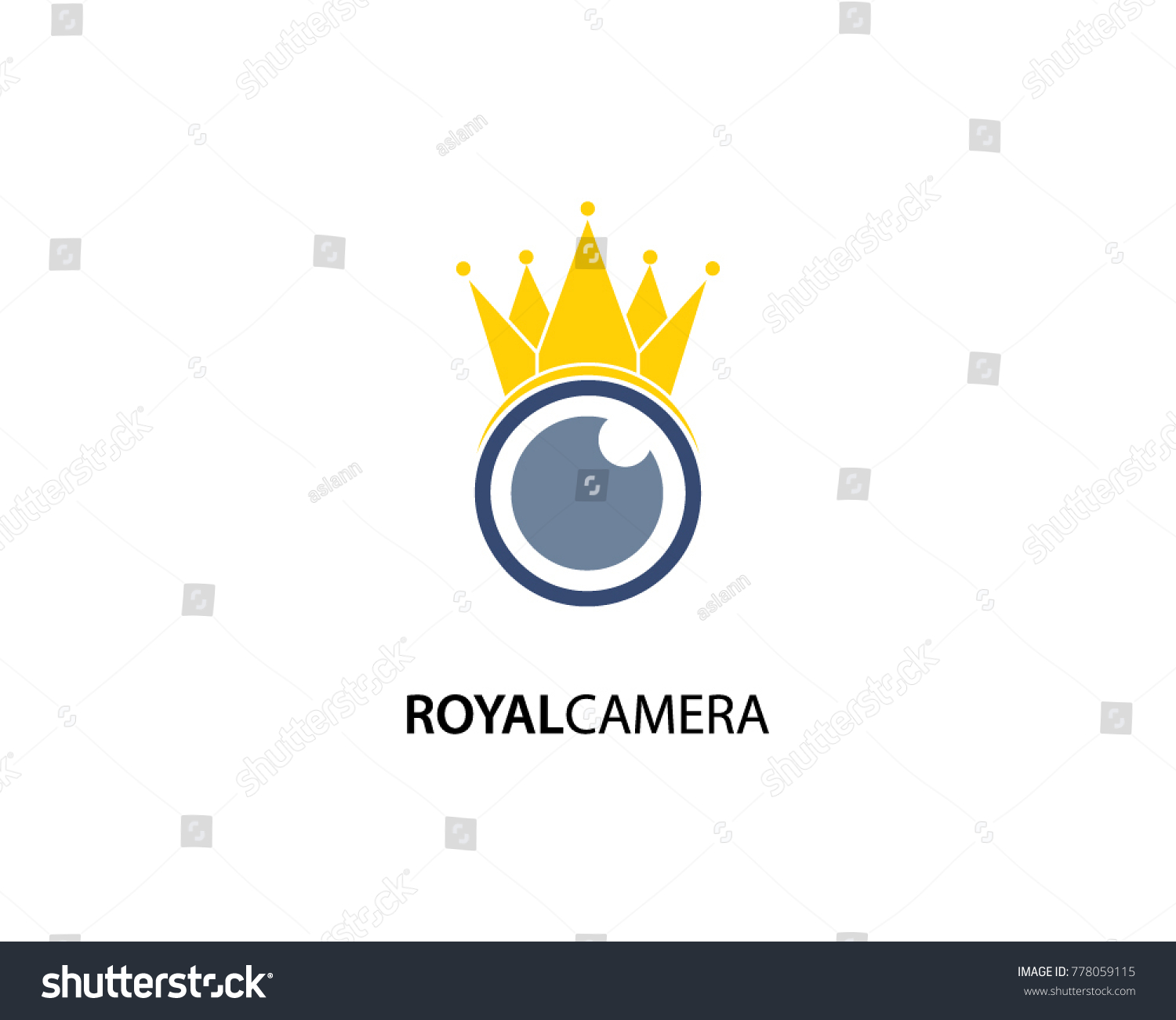 Royal Camera Logo Template Design Vector Stock Vector (Royalty Free ...