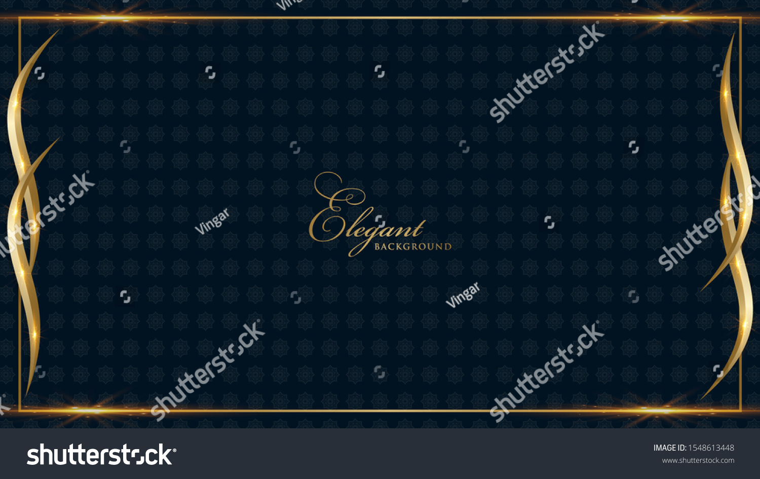 Royal Golden Vector Background Template: Vector có sẵn (miễn phí bản ...
