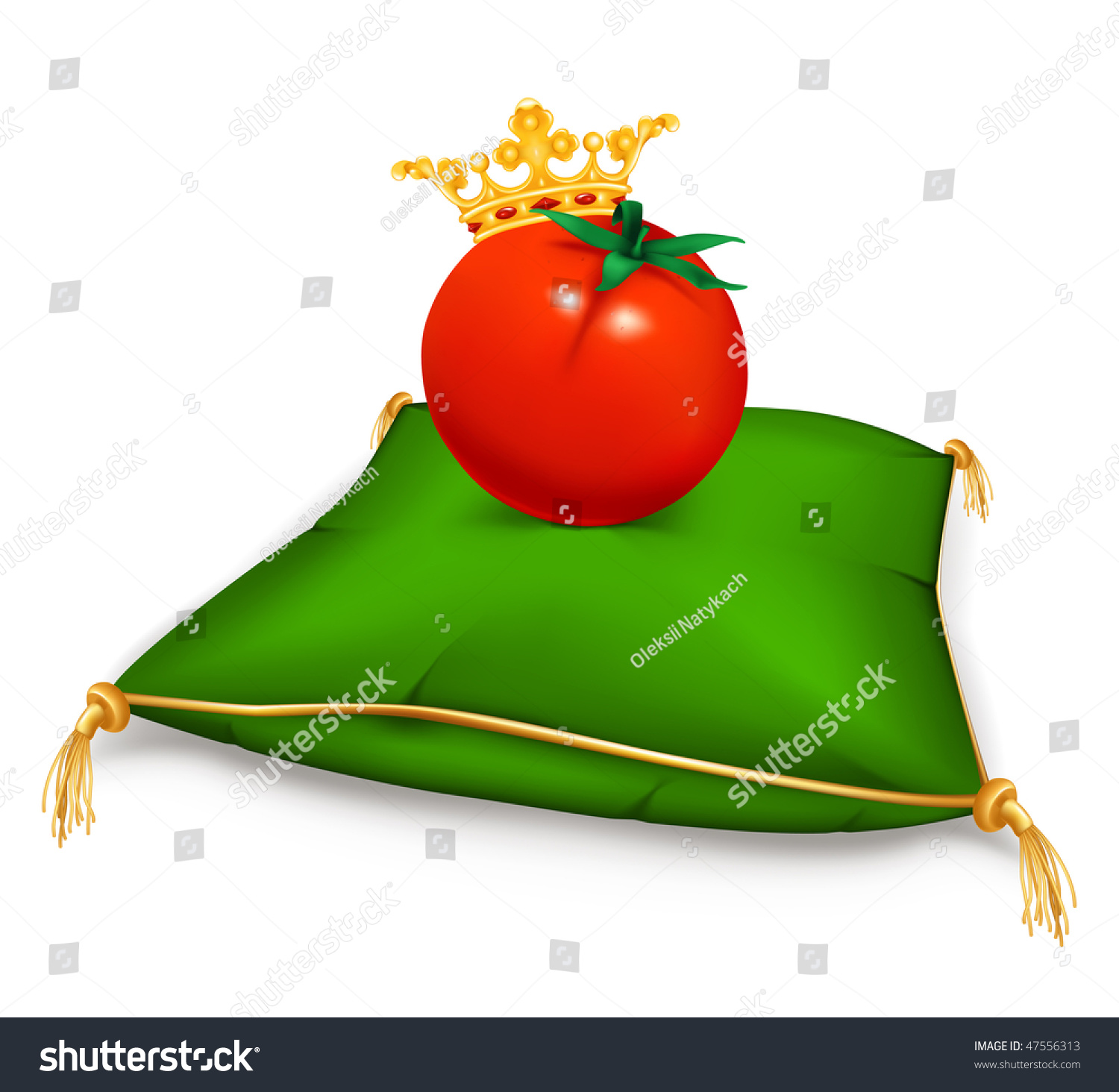 Royal Tomato Mesh Stock Vector (Royalty Free) 47556313 | Shutterstock