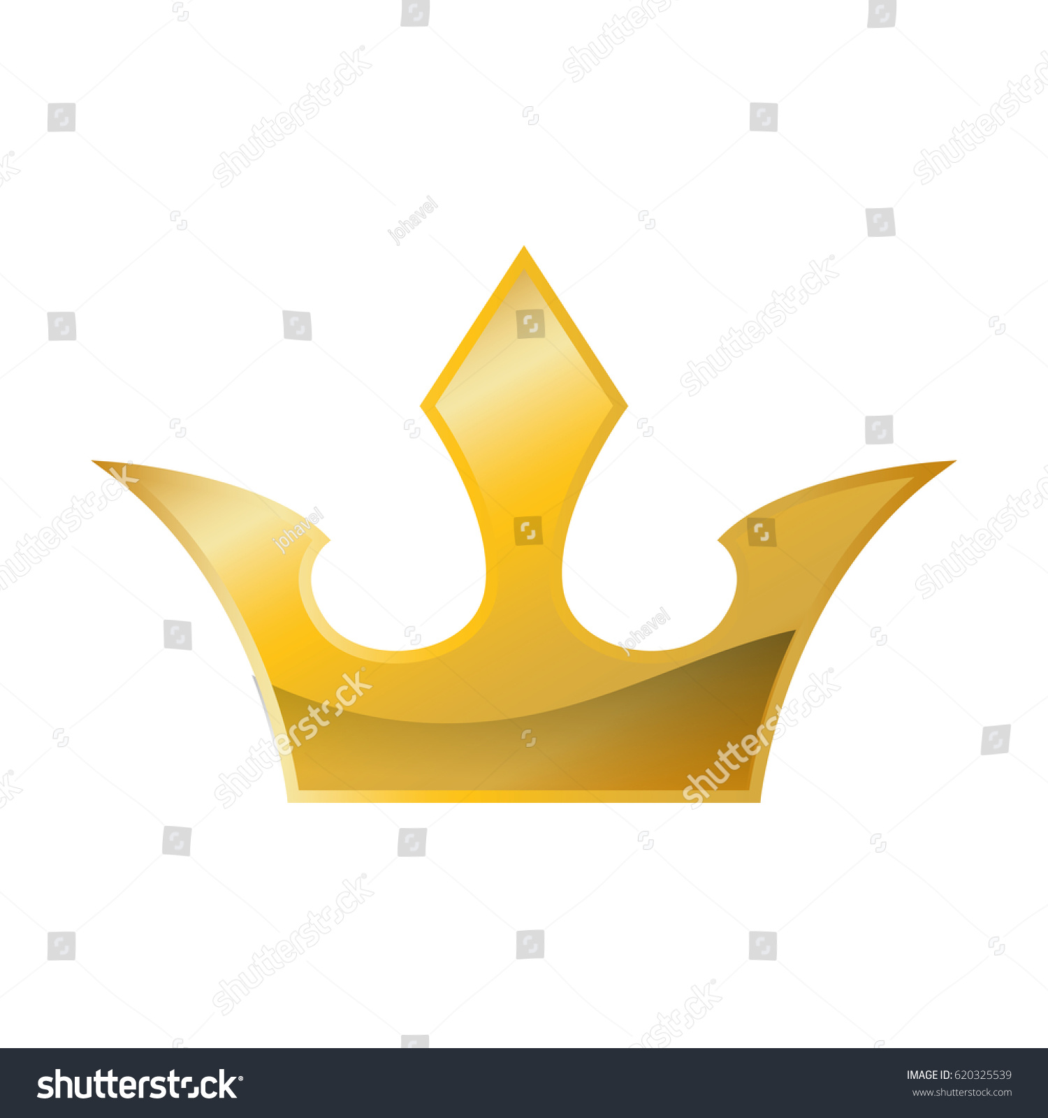 Royalty Crown Symbol Stock Vector Royalty Free 620325539 Shutterstock
