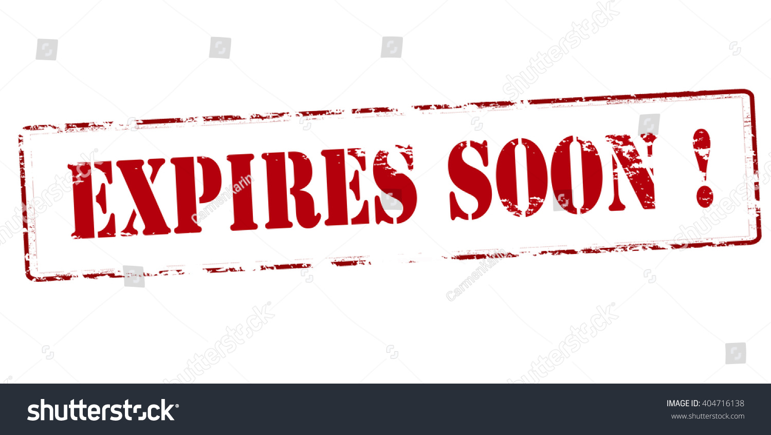 Rubber Stamp Text Expires Soon Inside Stock Vector (Royalty Free ...