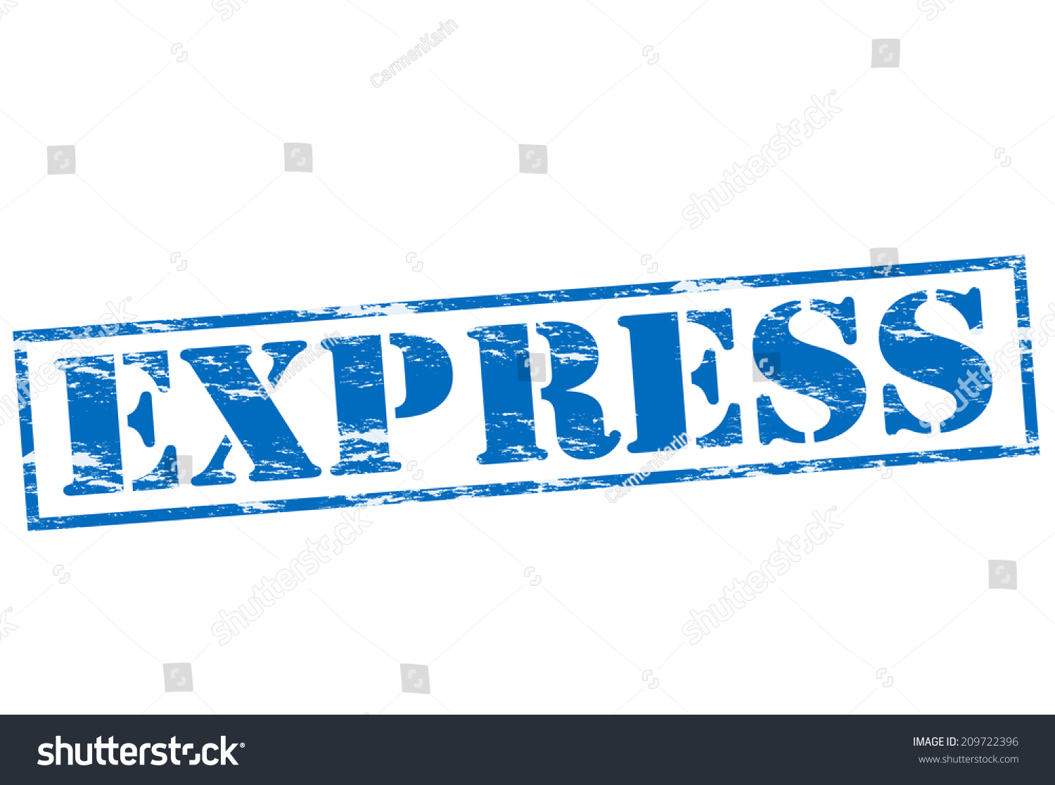 Rubber Stamp Word Express Inside Vector Stock Vector (Royalty Free ...