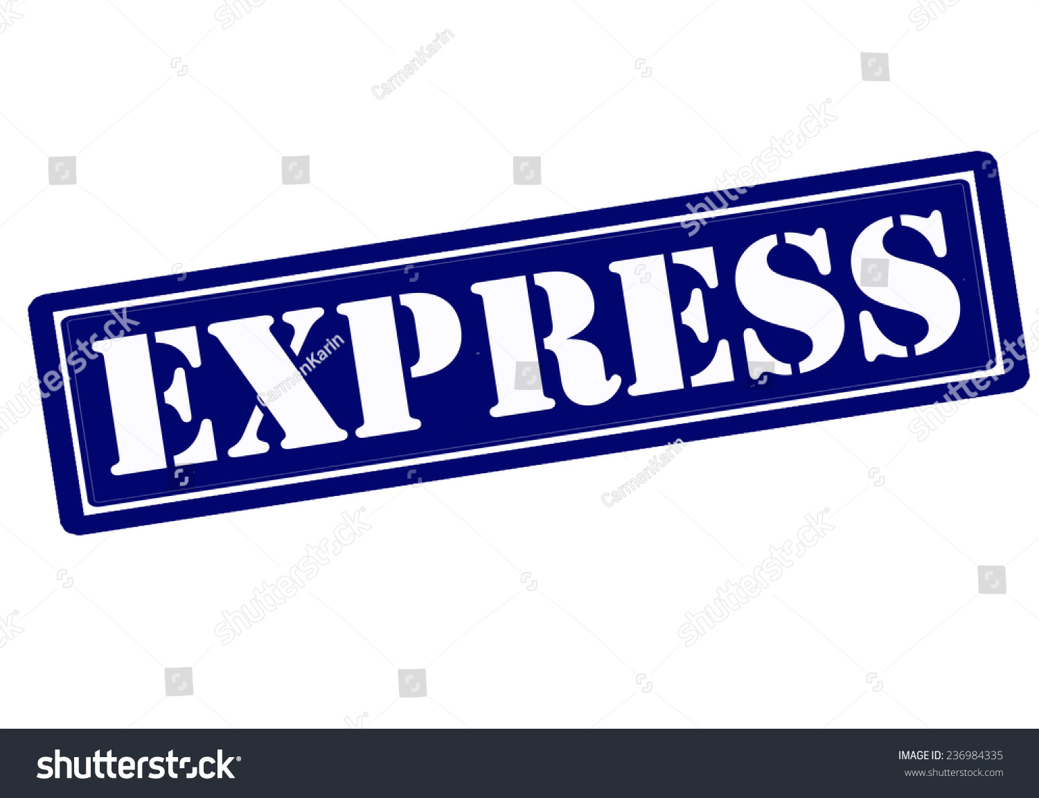 Rubber Stamp Word Express Inside Vector Stock Vector (Royalty Free ...