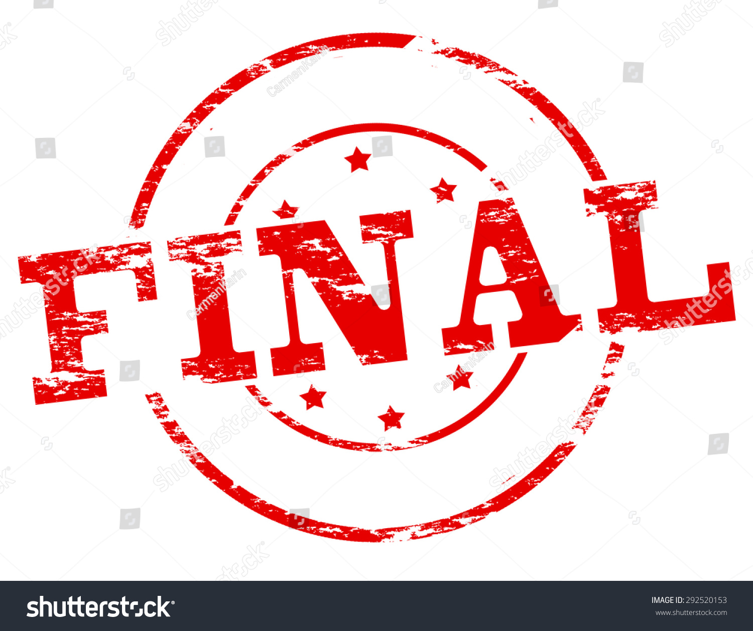 Rubber Stamp Word Final Inside Vector Stock Vector 292520153 - Shutterstock