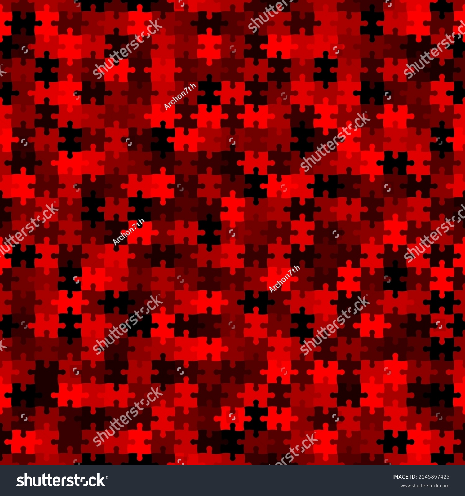 Ruby Red Puzzle Background Banner Texture Stock Vector (Royalty Free ...