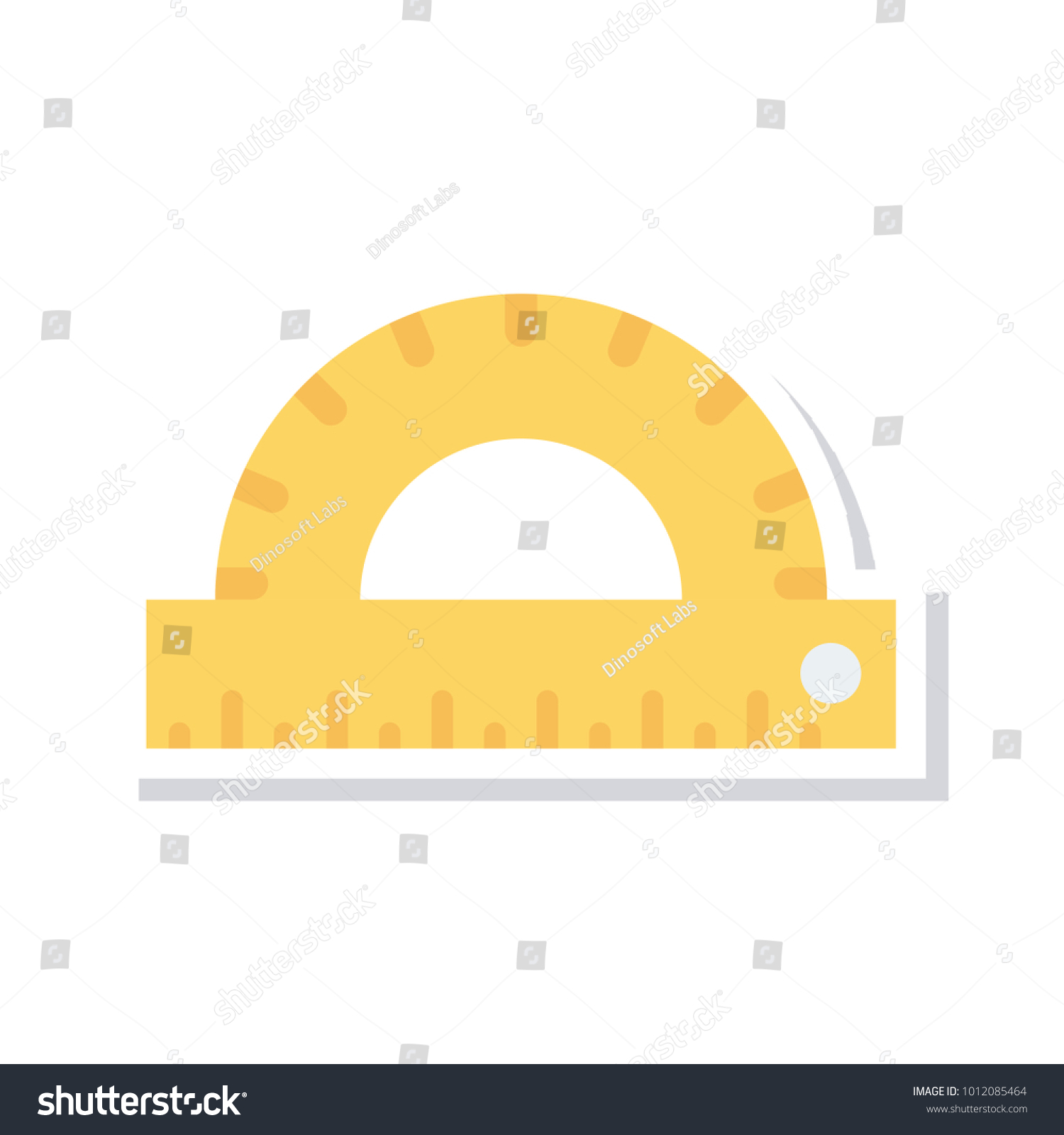 Ruler Design Stationary Stock Vector (Royalty Free) 1012085464 ...