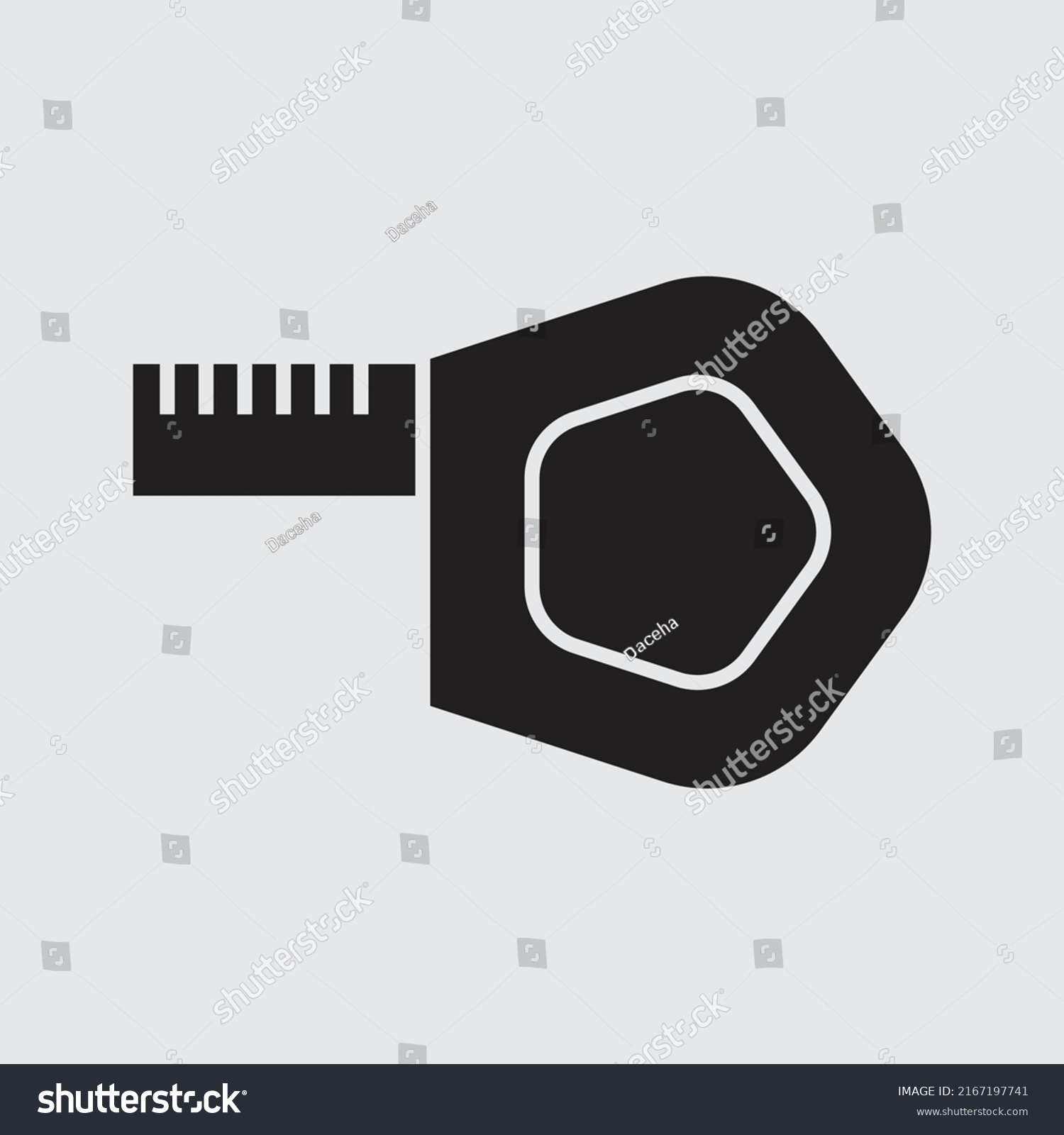 Ruler Vector Website Symbol Icon Presentation Stock Vector (Royalty ...
