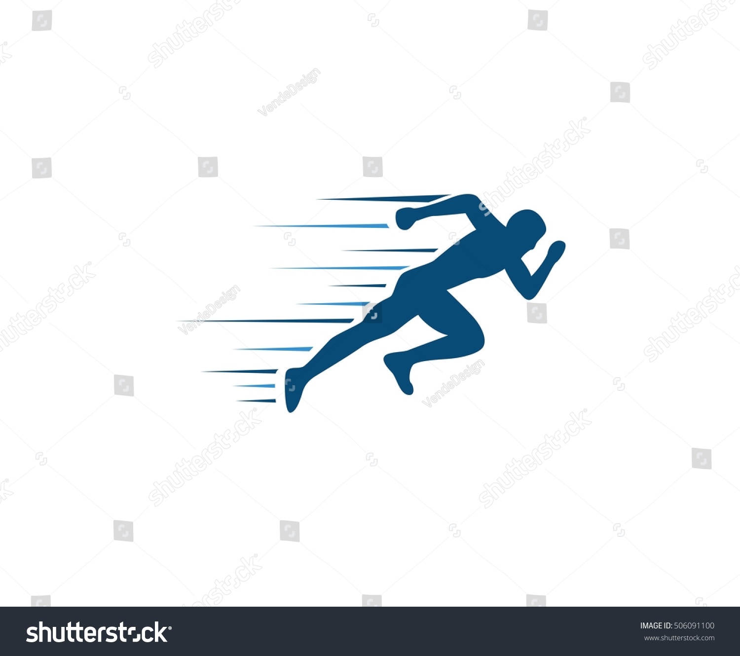 Run Man Logo