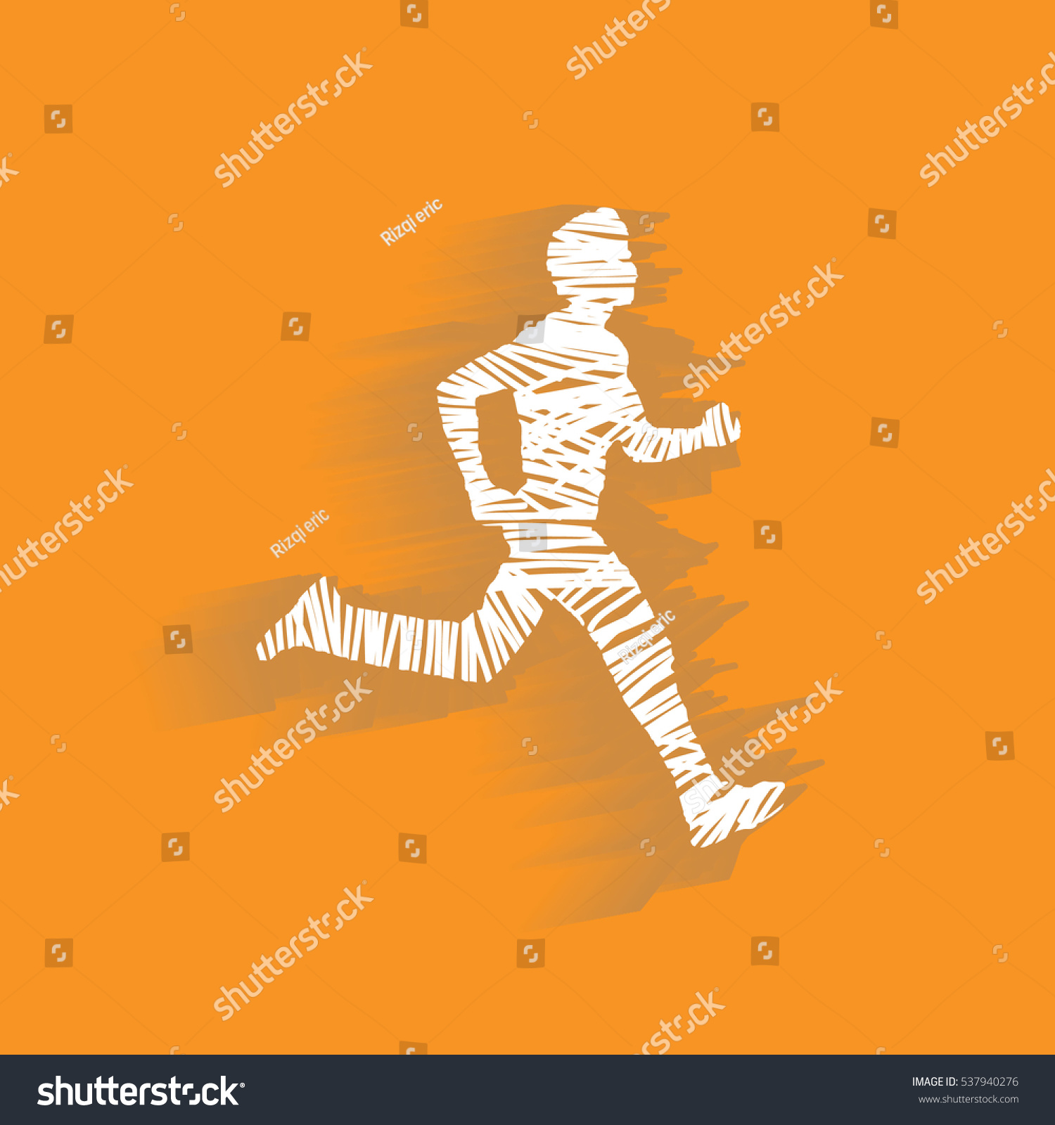 Running Silhouette Stock Vector (Royalty Free) 537940276 | Shutterstock