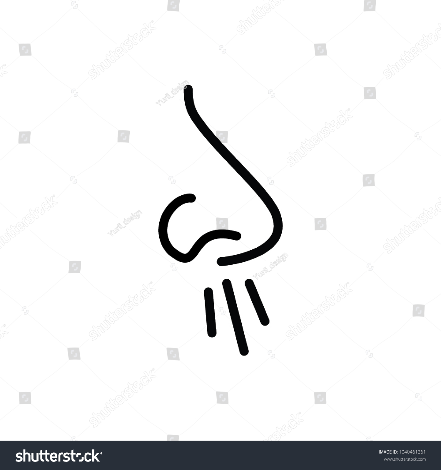 112,823 Nose icons Images, Stock Photos & Vectors | Shutterstock