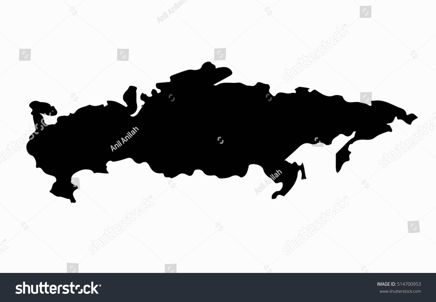 Russia Map Stock Vector (Royalty Free) 514700953 | Shutterstock
