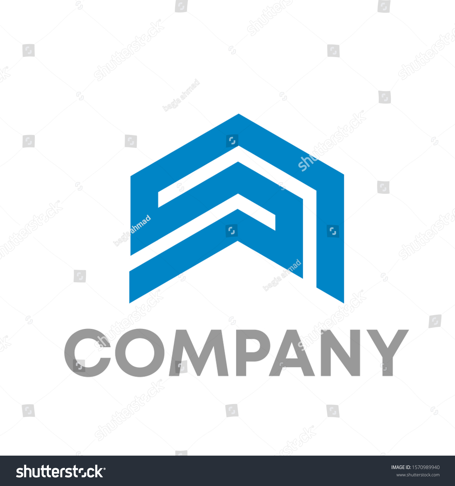 S Building Logo Vector Design Template Stock Vector (Royalty Free ...