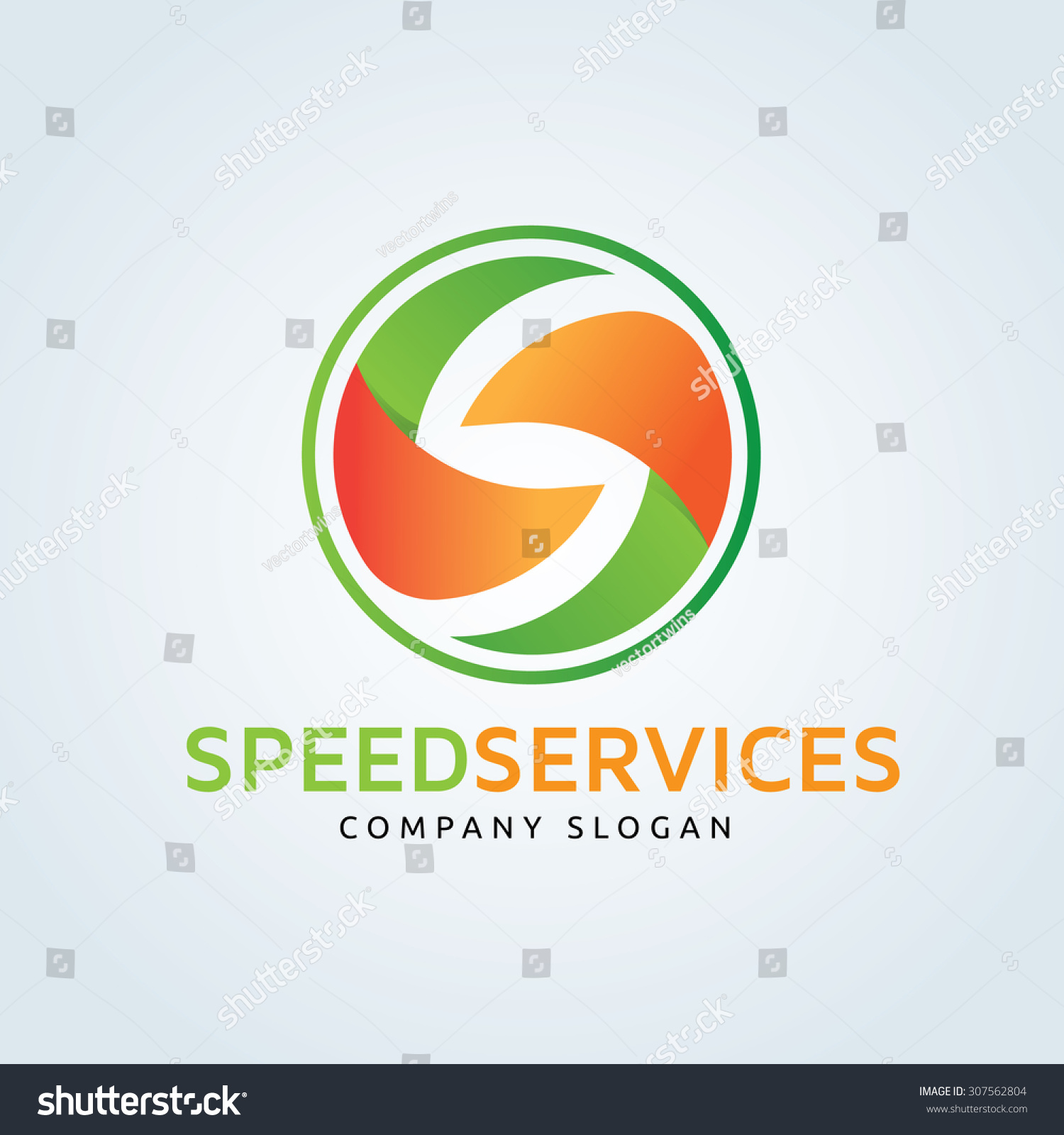 S Letter Speed Services Vector Logo Stock Vector (Royalty Free ...