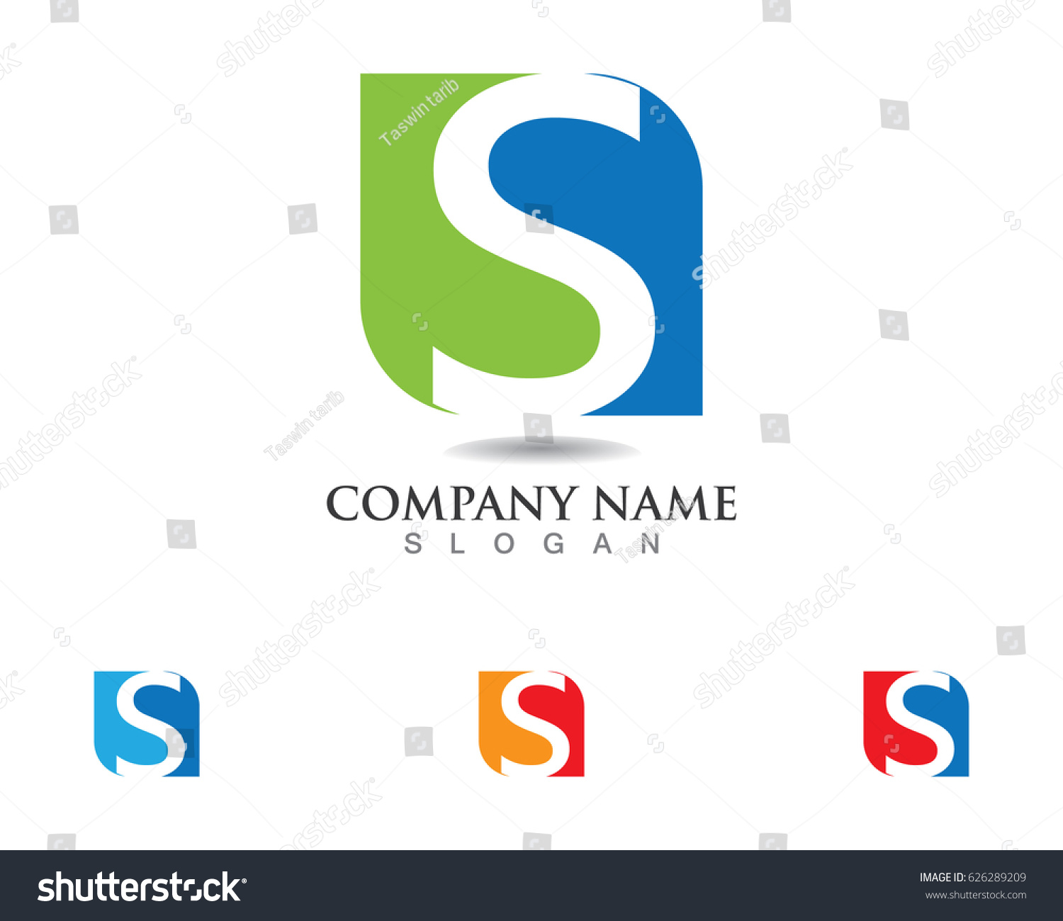 S Letters Logo: vector de stock (libre de regalías) 626289209 ...