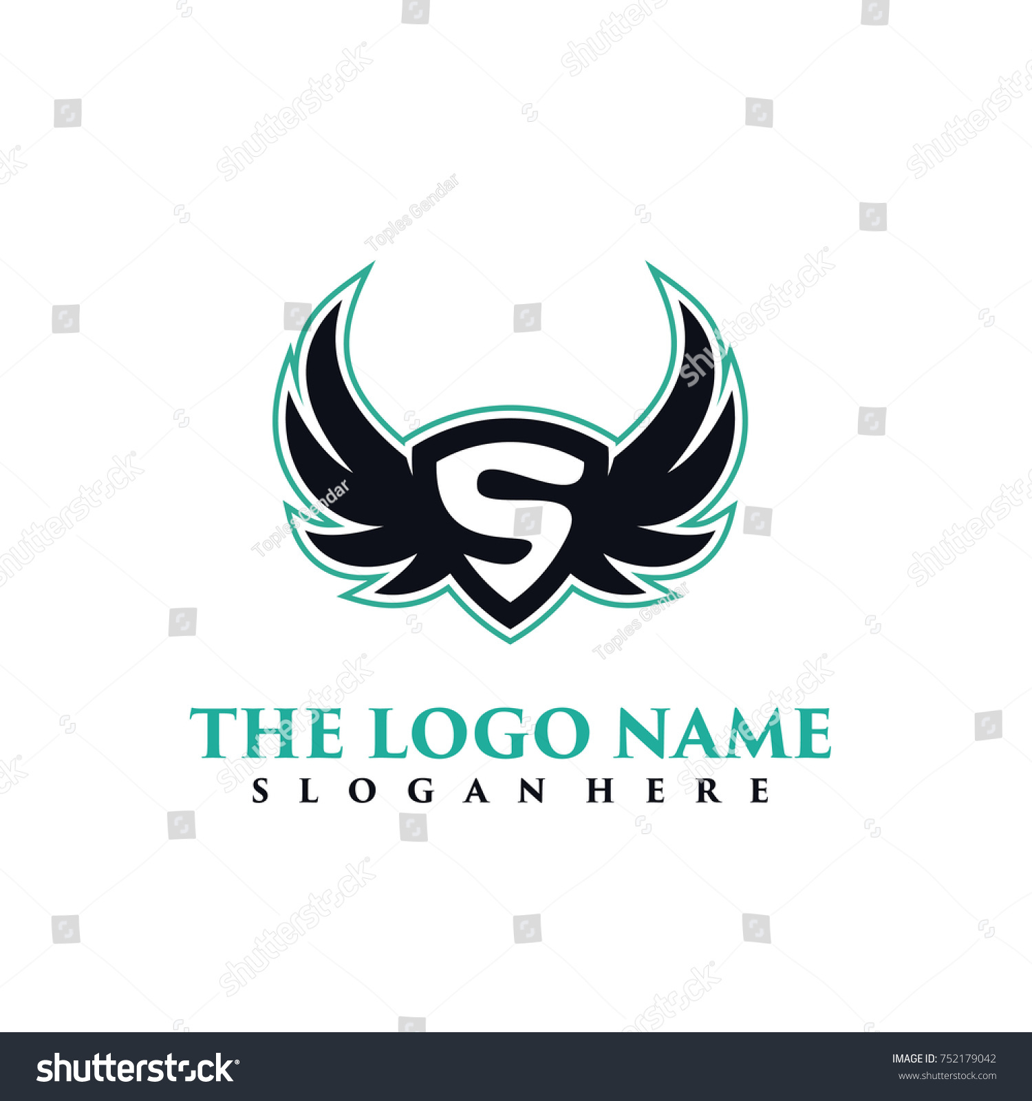S O Logo Stock Vector (Royalty Free) 752179042