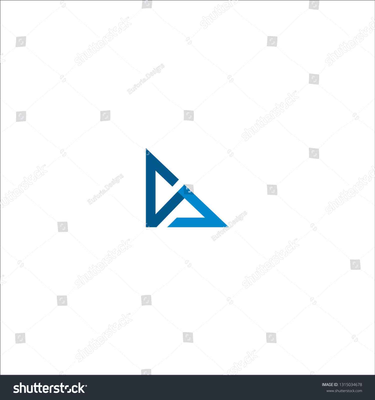 S Sa Creative Logo Stock Vector (Royalty Free) 1315034678