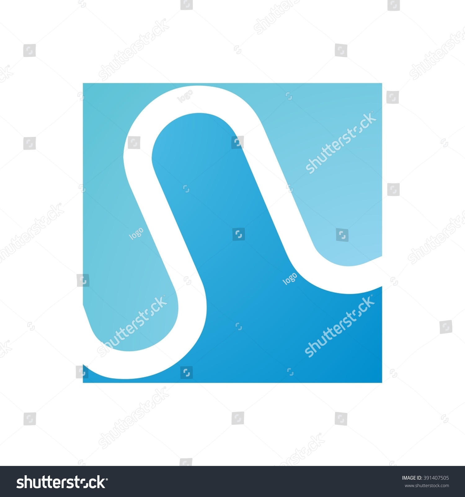 S Square Logo Stock Vector (Royalty Free) 391407505 | Shutterstock