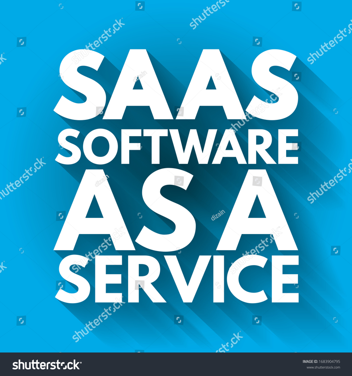 Saas Software Service Software Licensing Delivery Stock Vector (Royalty ... Saas Software Service Software Licensing Delivery Stock Vector (Royalty ...