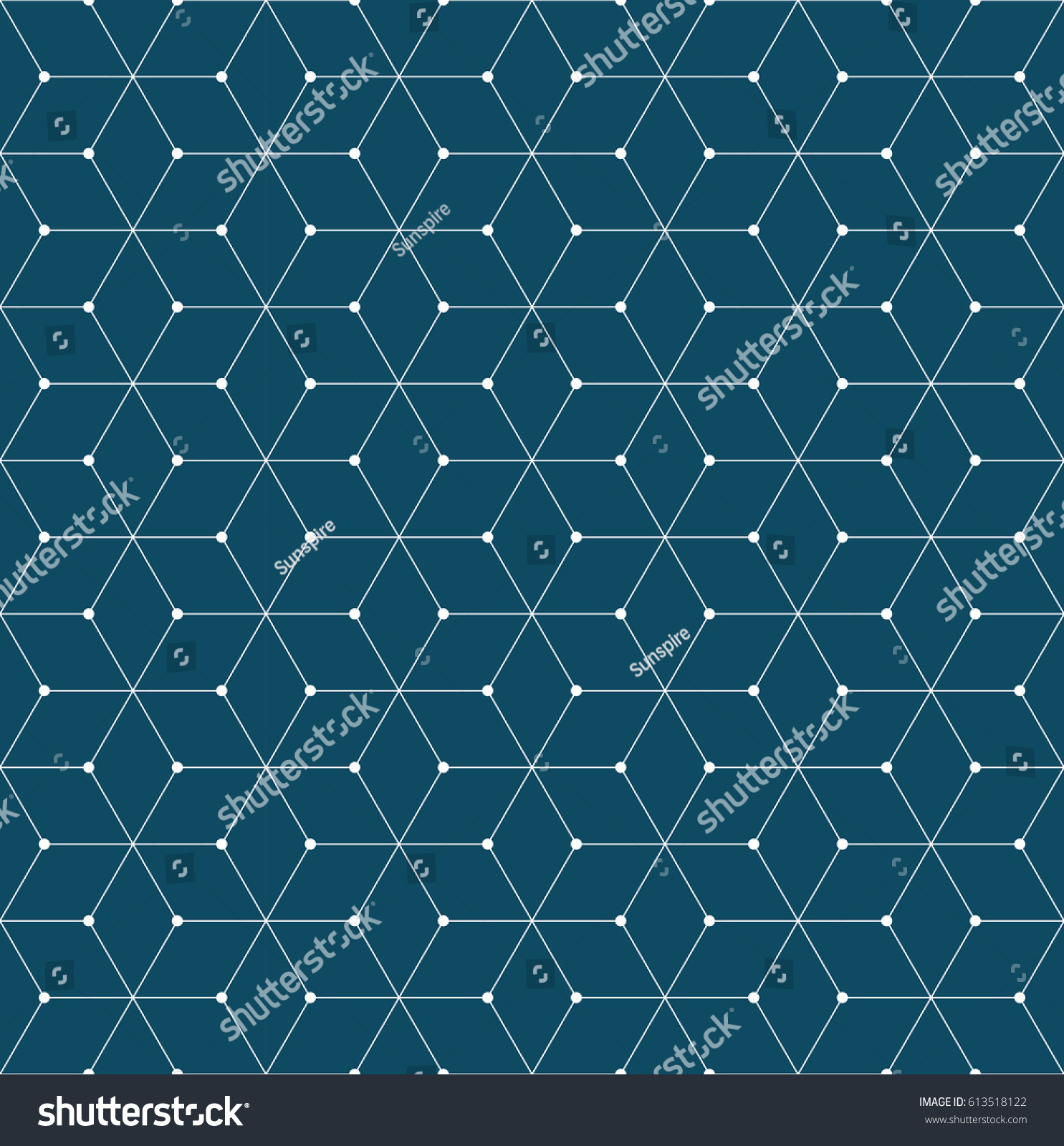 Sacred Geometry Grid Graphic Deco Hexagon: vector de stock (libre de ...