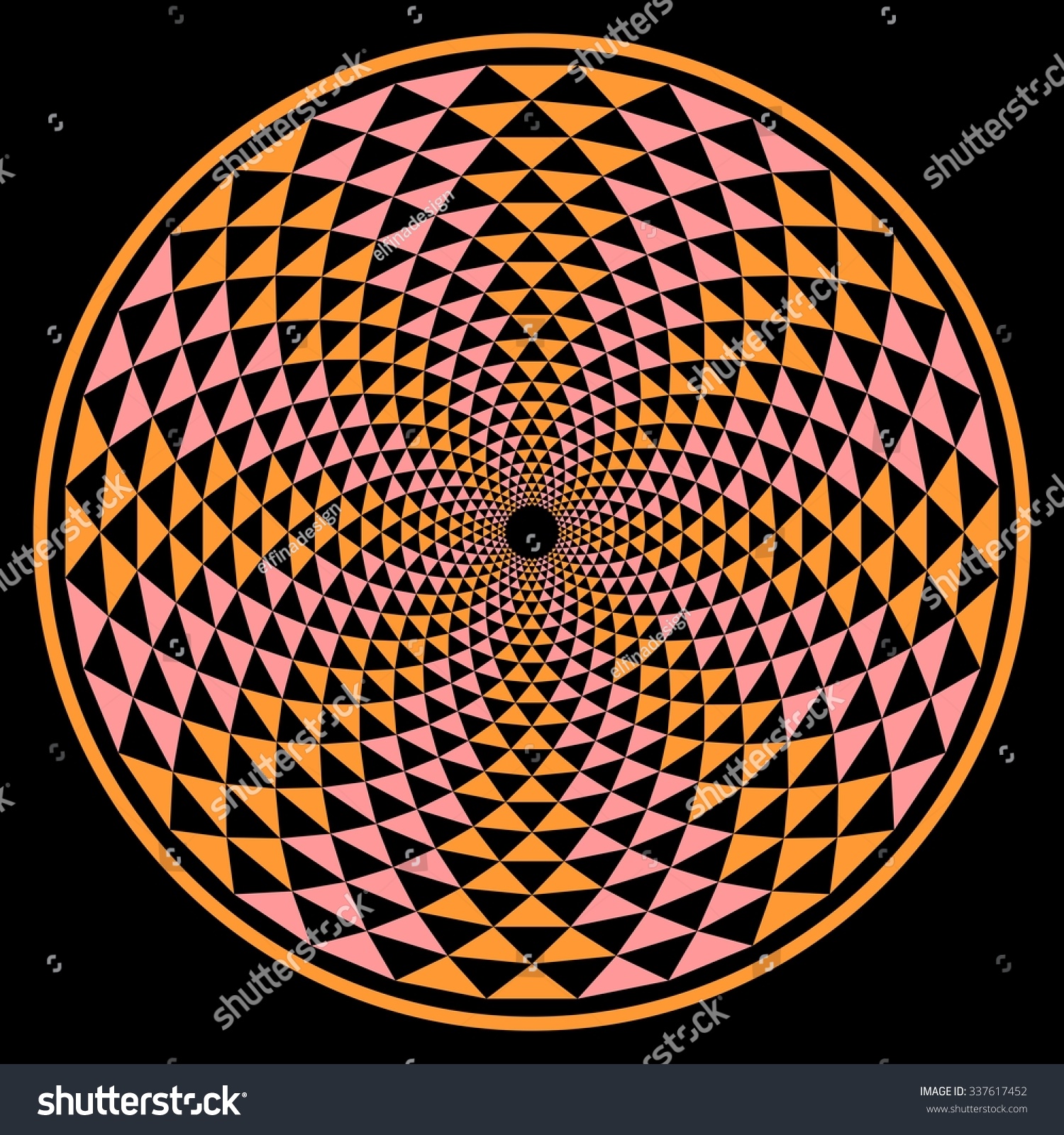 Sacred Geometry Mandala Vector Illustration Stock Vector (Royalty Free ...