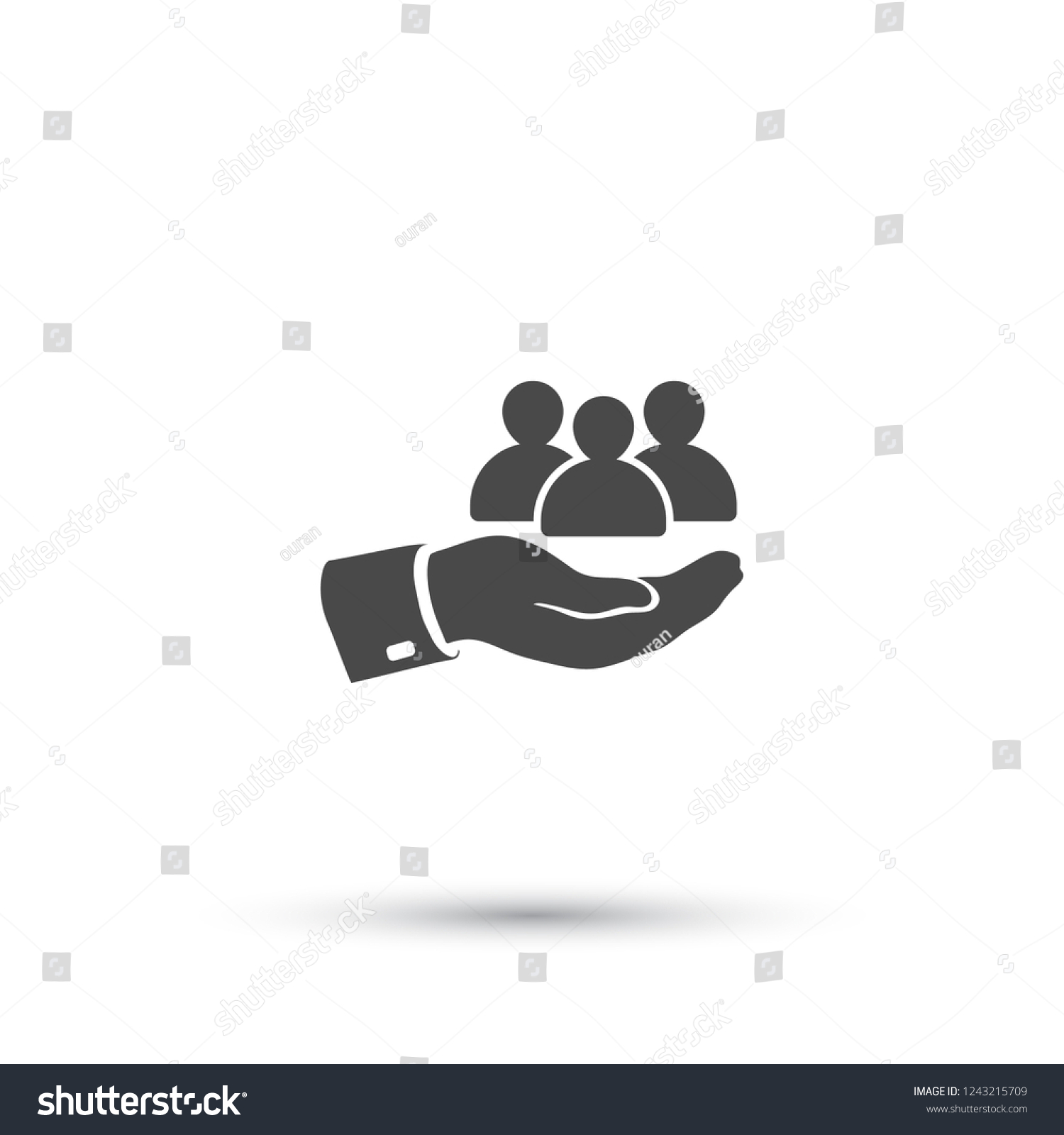 Safe People Icon Vector Eps 10: vector de stock (libre de regalías ...