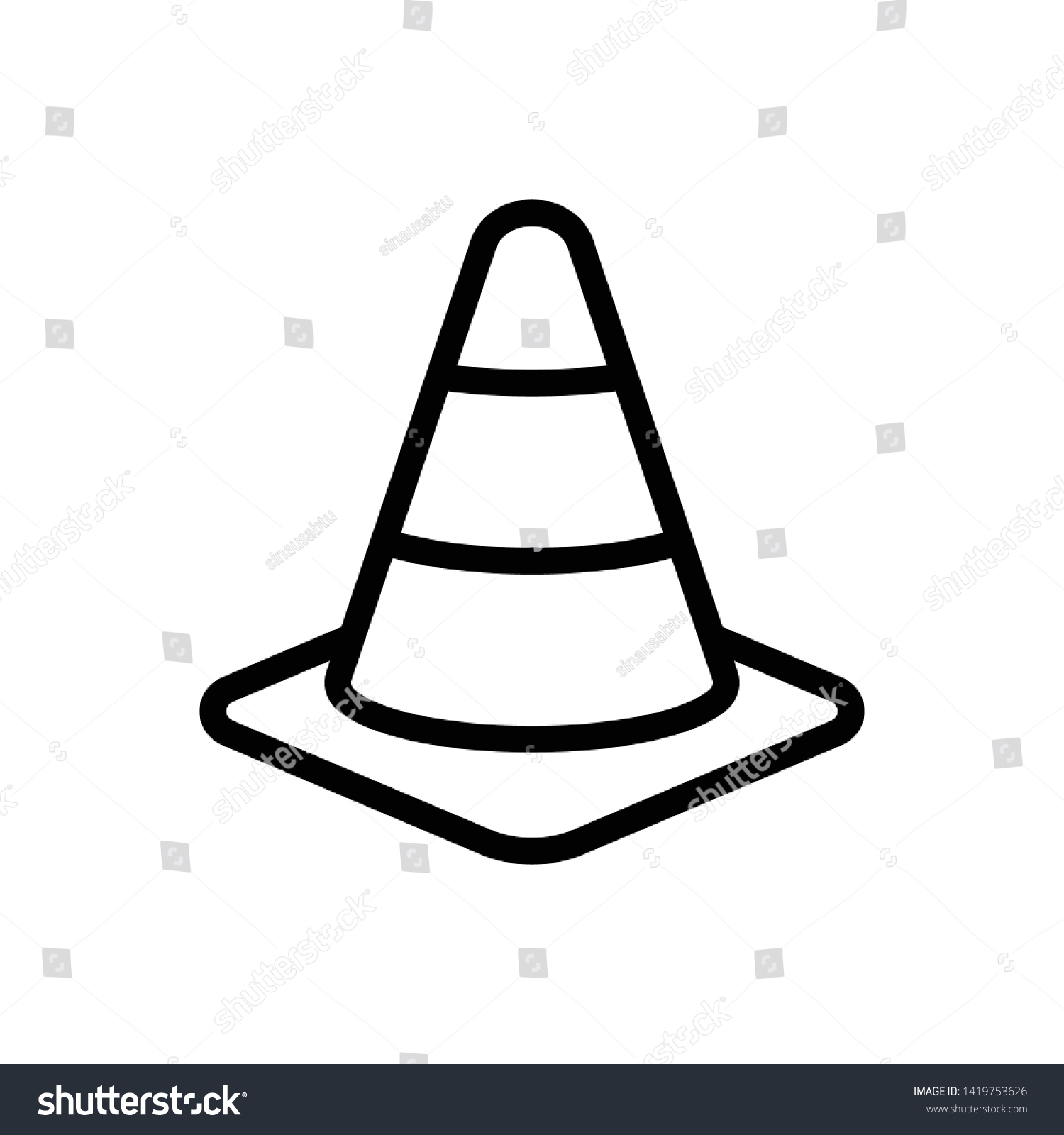 "construction_cone_symbol" Images, Stock Photos & Vectors | Shutterstock