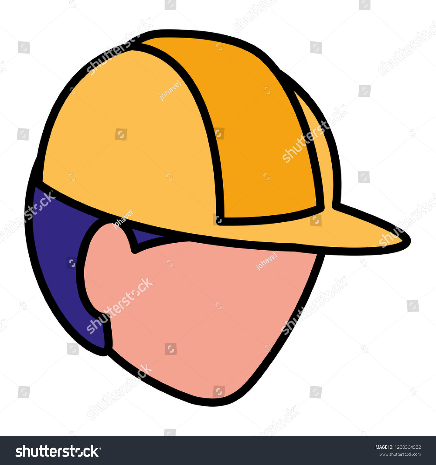 Safety Helmet Design Stock Vector (Royalty Free) 1230364522 | Shutterstock