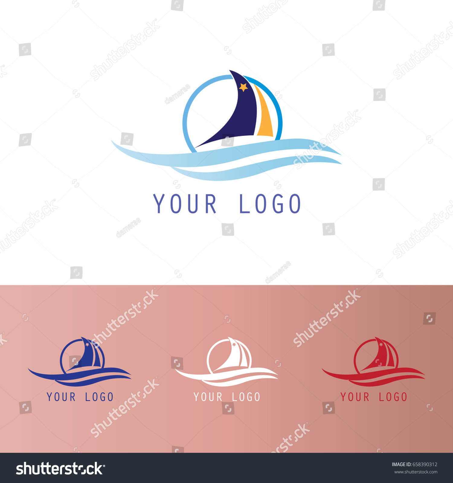 Sail Logo Stock Vector (Royalty Free) 658390312 | Shutterstock