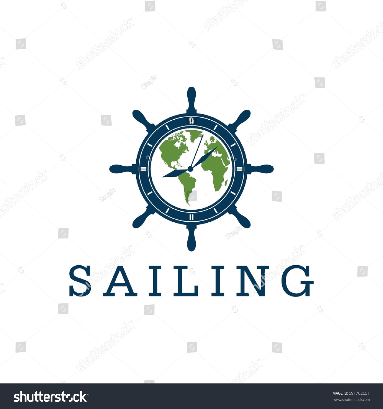 Sailing Logo Stock Vector (Royalty Free) 691762651 | Shutterstock