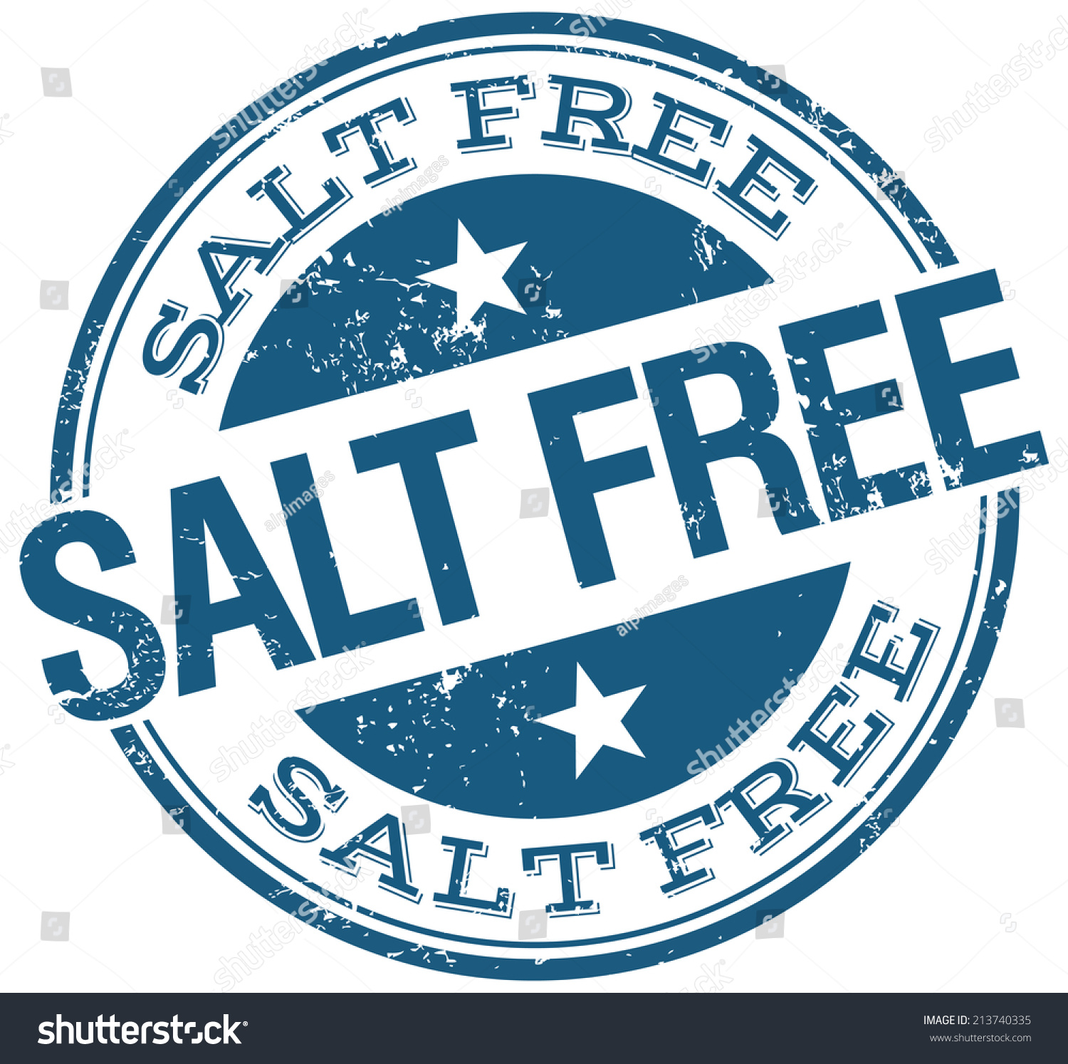 Salt Free Stamp Stock Vector (Royalty Free) 213740335