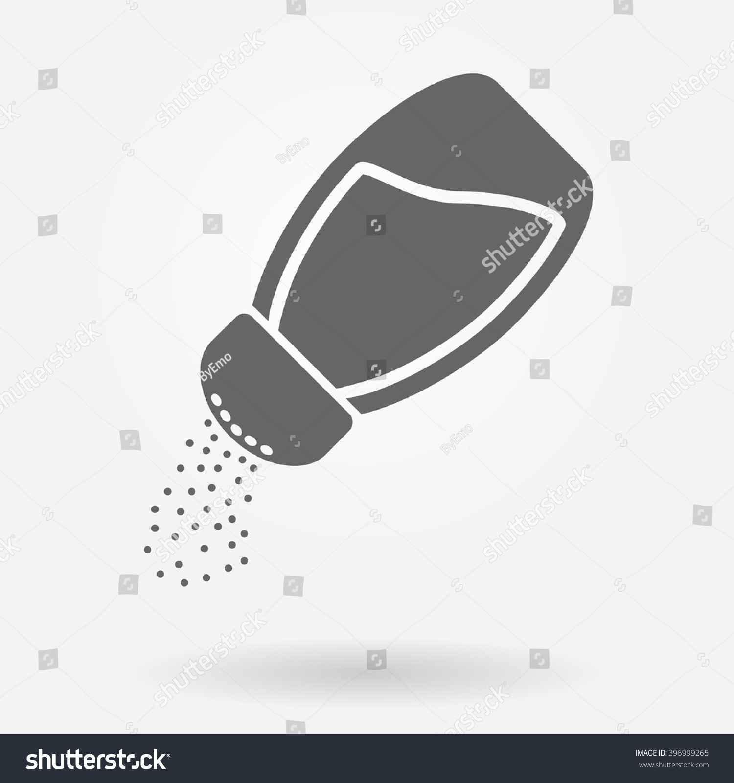 Salt Shaker Icon Stock Vector (Royalty Free) 396999265 | Shutterstock